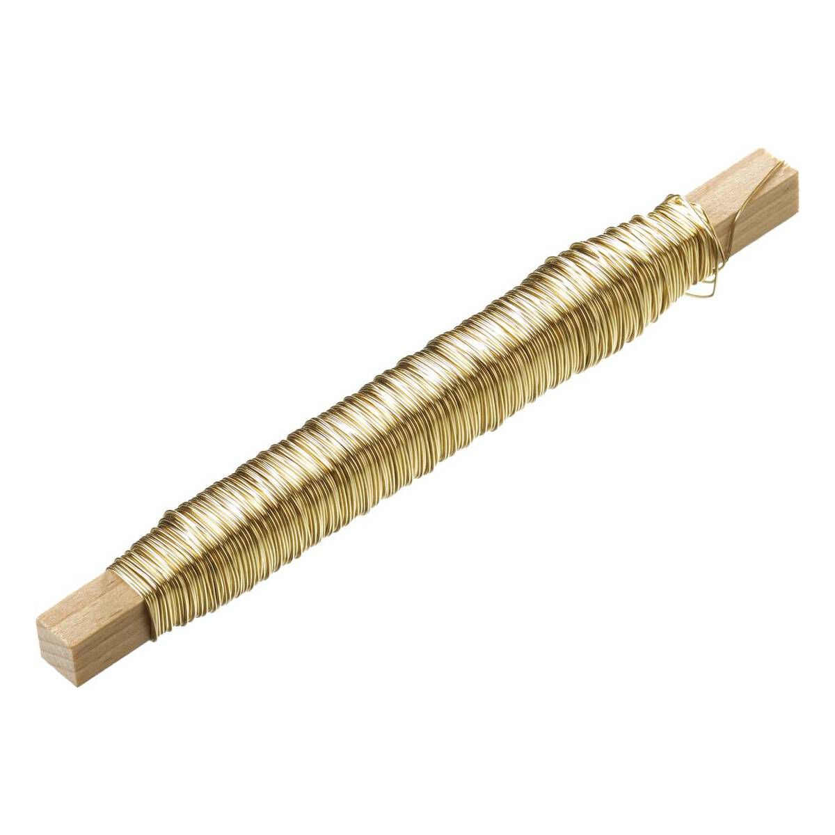 Oasis Gold Metallic Wire Stick 50g | Hobbycraft