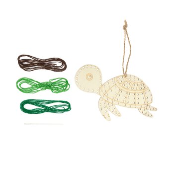 Turtle Wooden Threading Kit | Hobbycraft