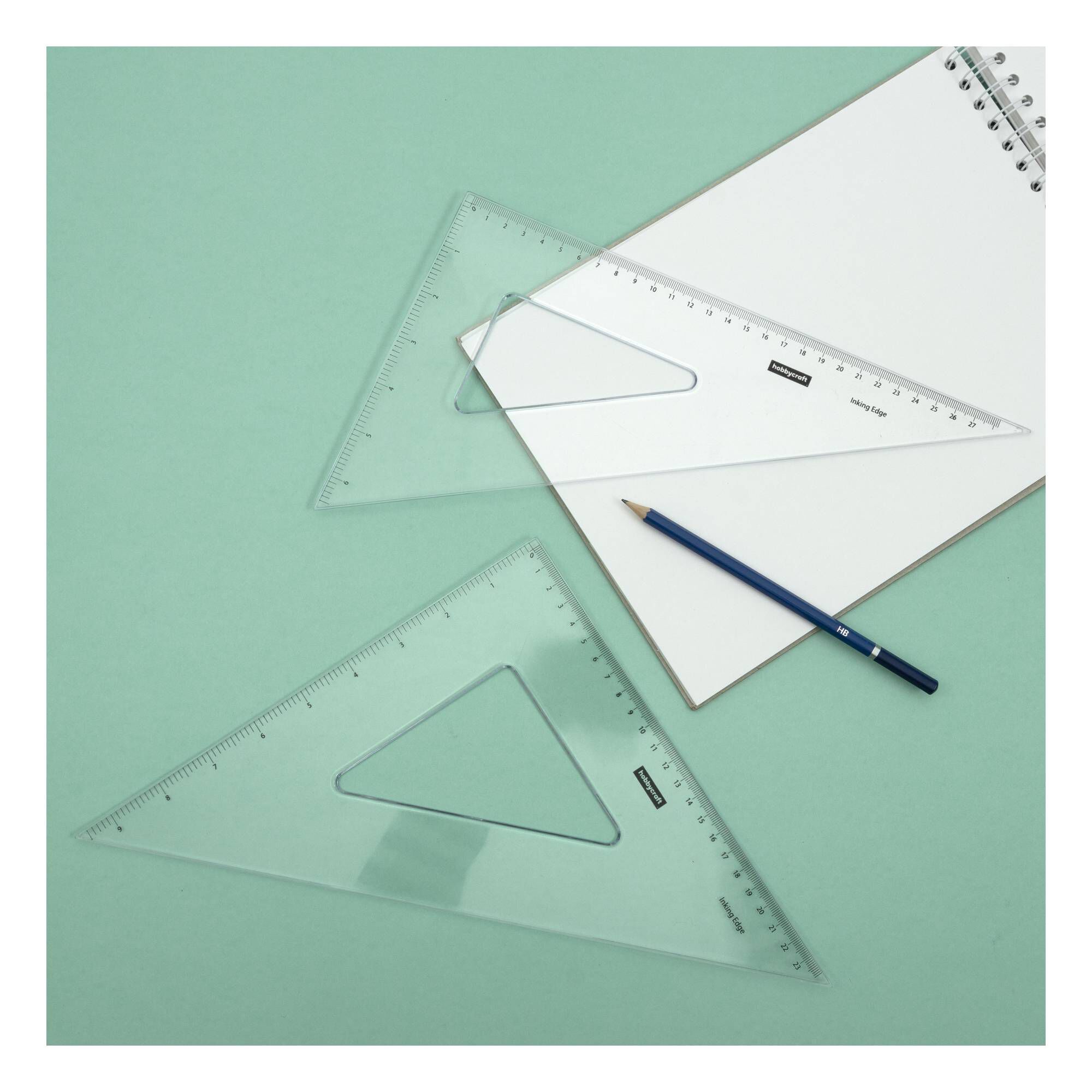 Large Set Squares 2 Pack | Hobbycraft