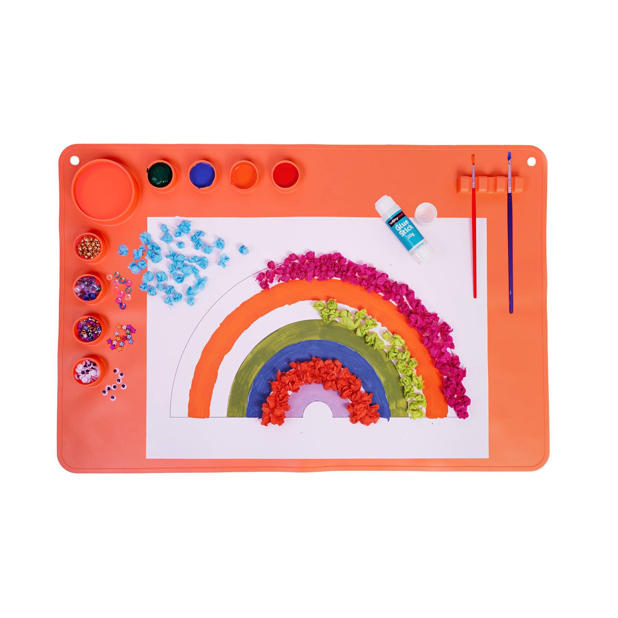 Coral Crafting Mat 60cm x 40cm | Hobbycraft