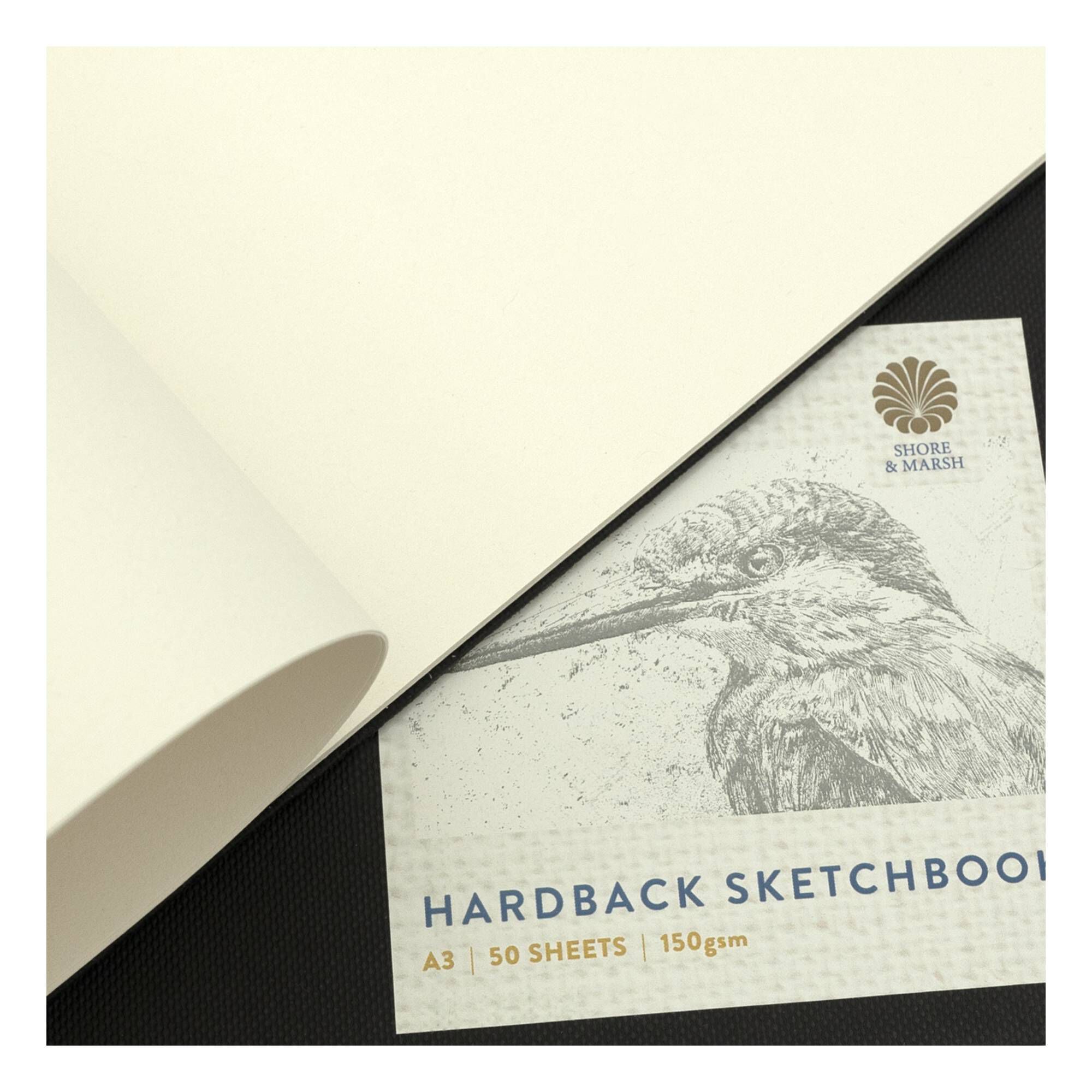 Shore & Marsh Landscape Hardback Sketchbook A3 50 Sheets | Hobbycraft