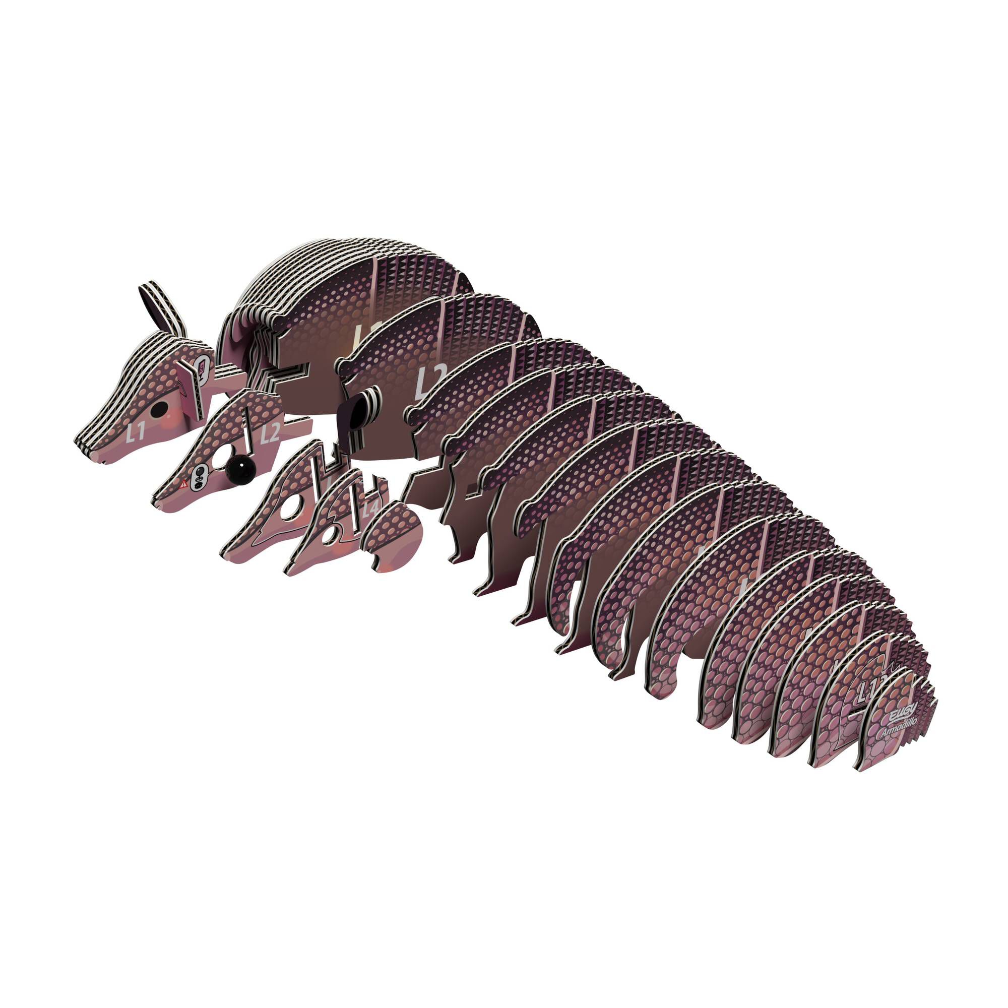 Eugy 3D Armadillo Model | Hobbycraft