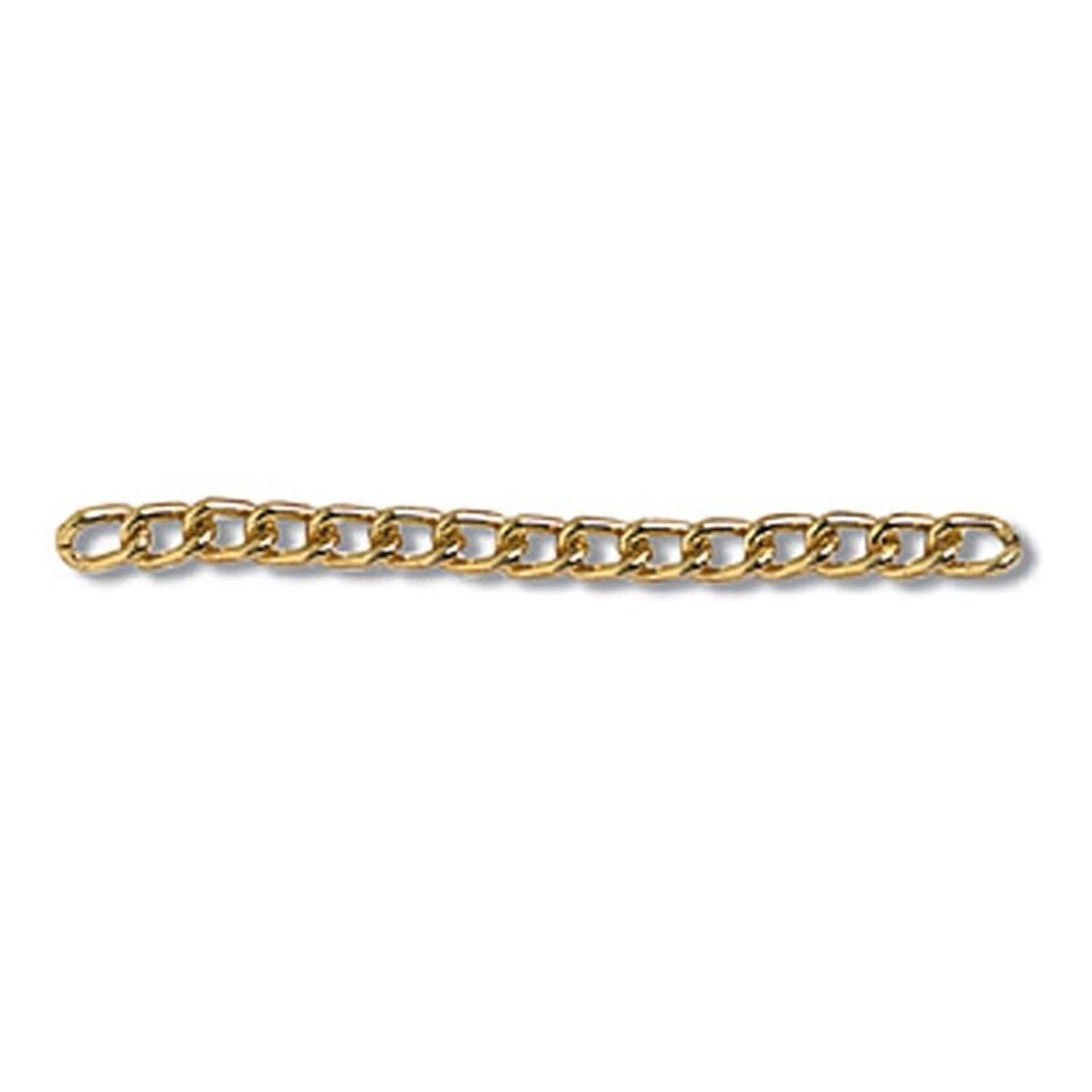 Gold Aluminium Chain by the Metre | Hobbycraft