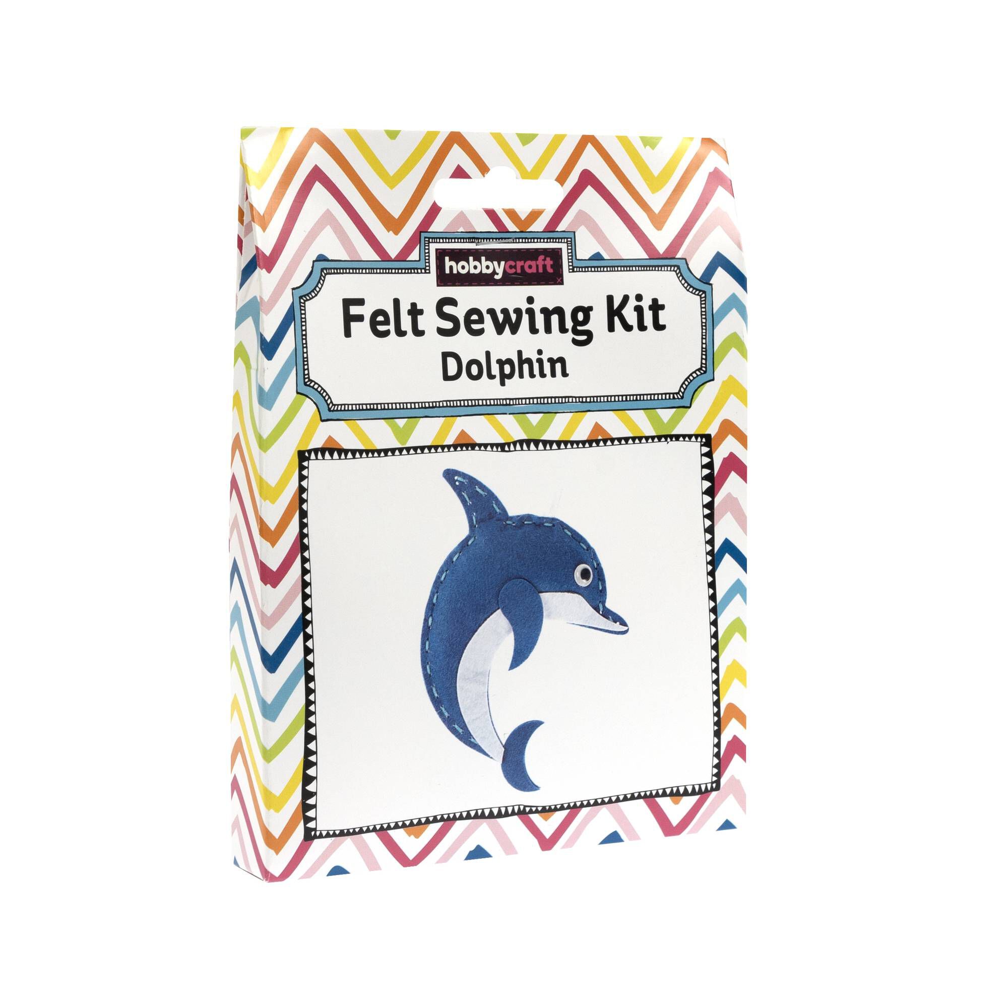 Dolphin Felt Sewing Kit | Hobbycraft