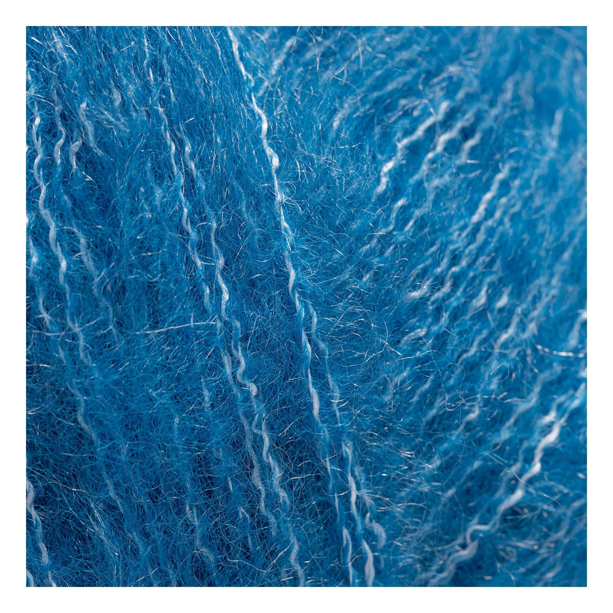 Knitcraft Dark Blue Oh My Fluff Yarn 50g | Hobbycraft