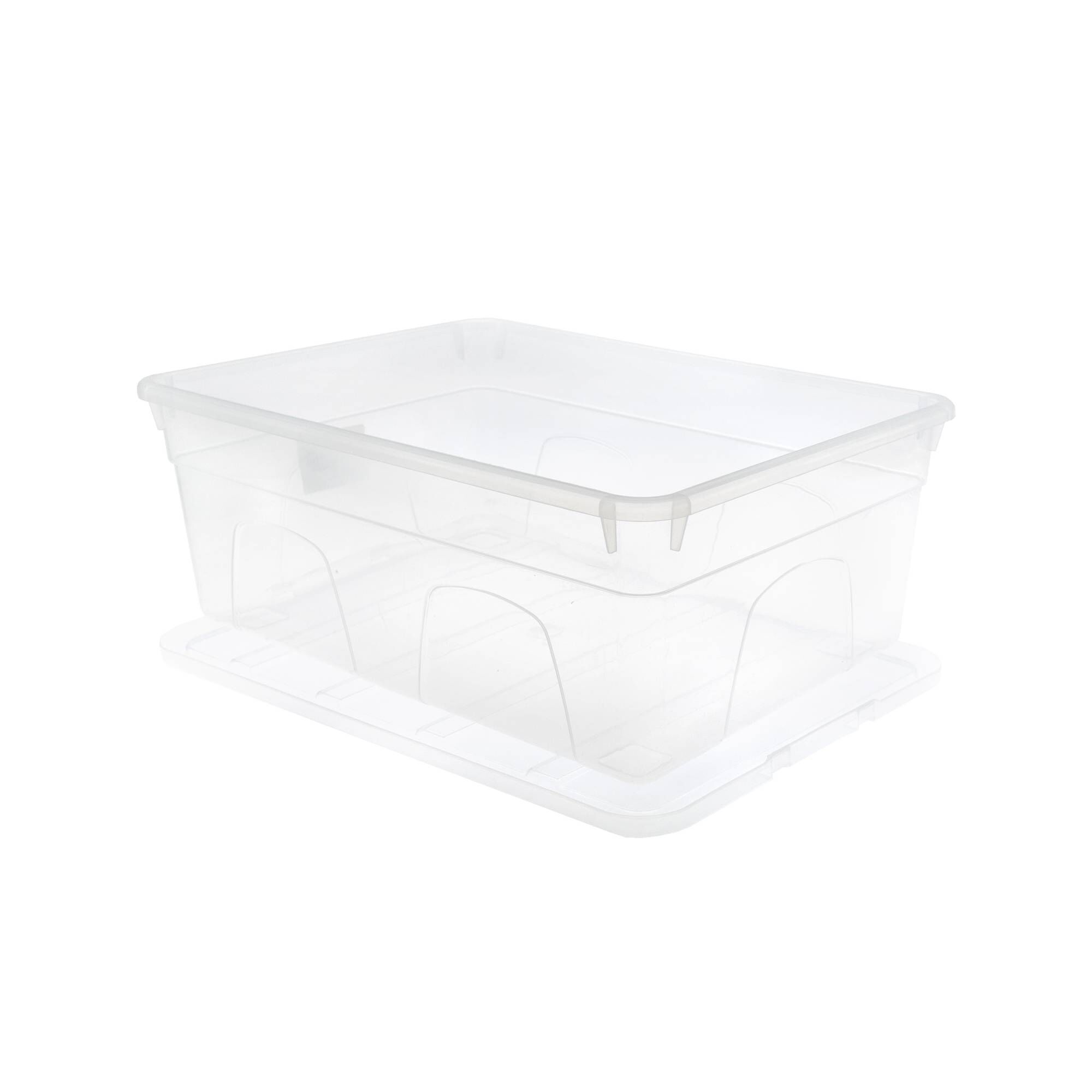Whitefurze Mini Spacemaster 11 Litre Storage Box 4 Pack Bundle | Hobbycraft
