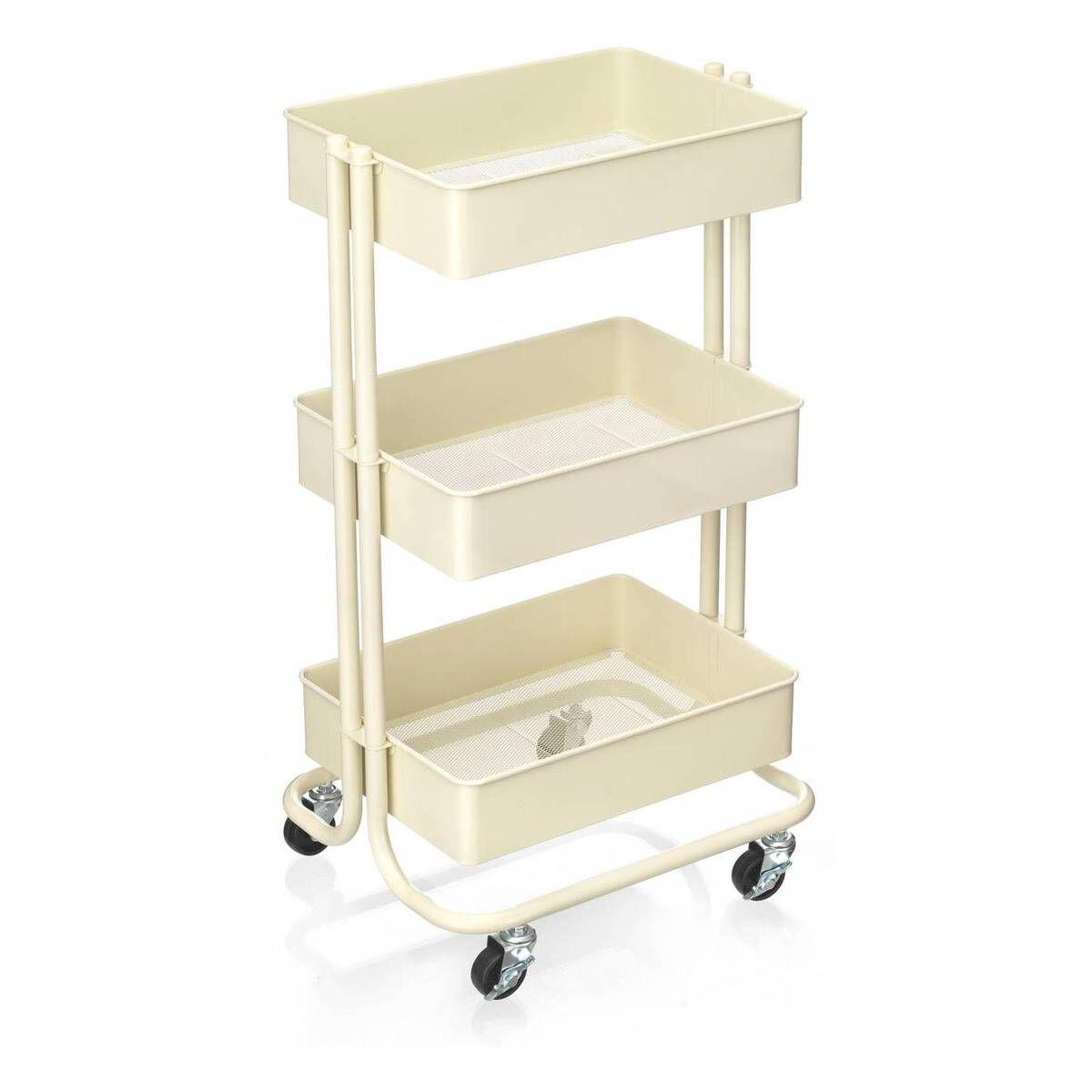 Vanilla Three Tier Storage Trolley | Hobbycraft