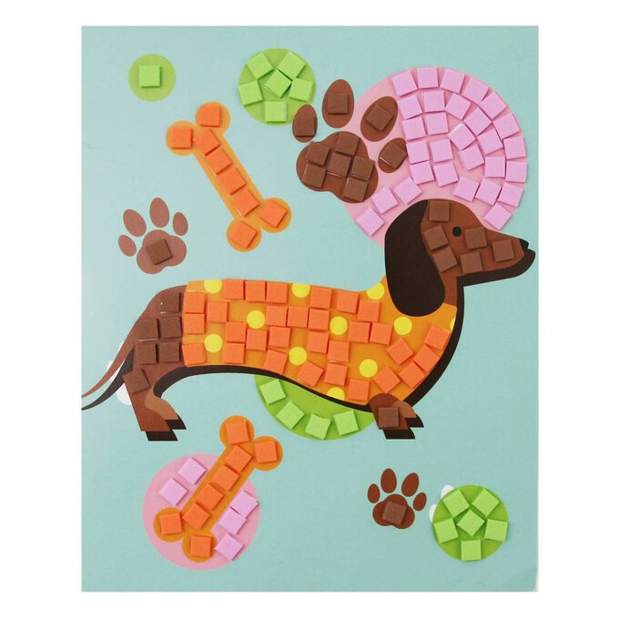 Dog Mosaic Art