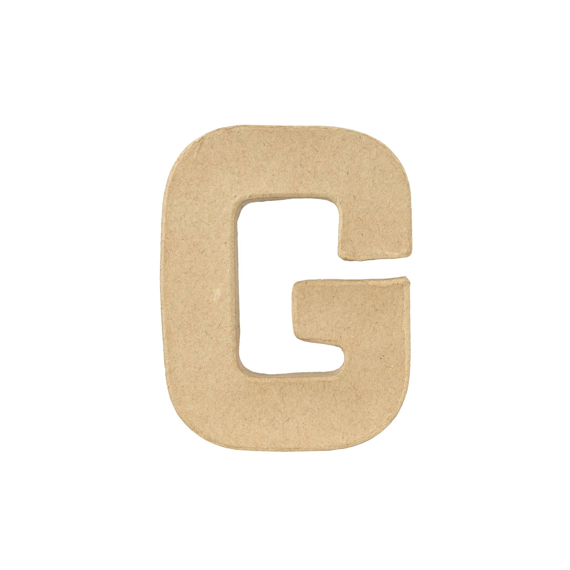Mini Mache Letter G 10cm | Hobbycraft