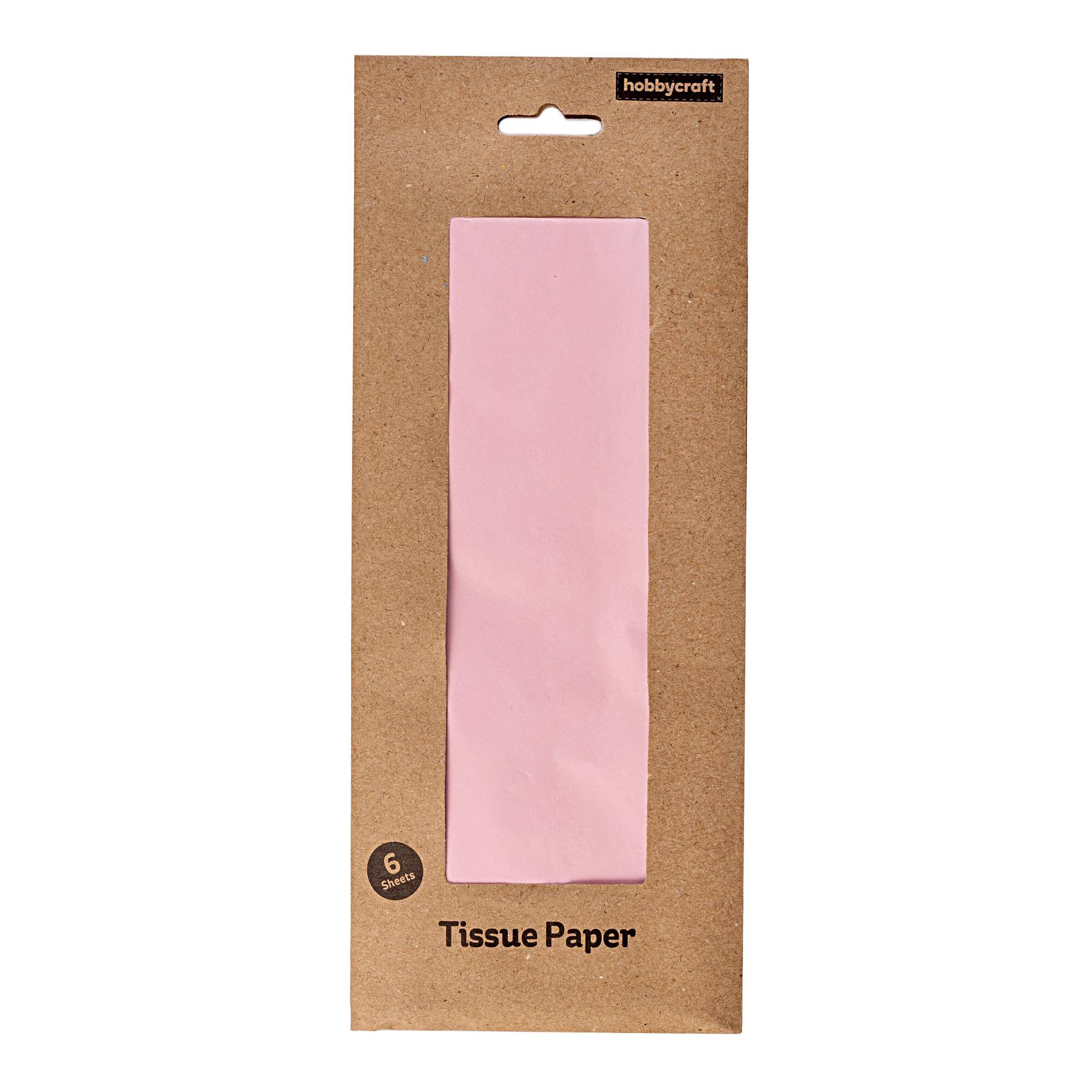Pink Tissue Paper 50cm x 75cm 6 Pack | Hobbycraft