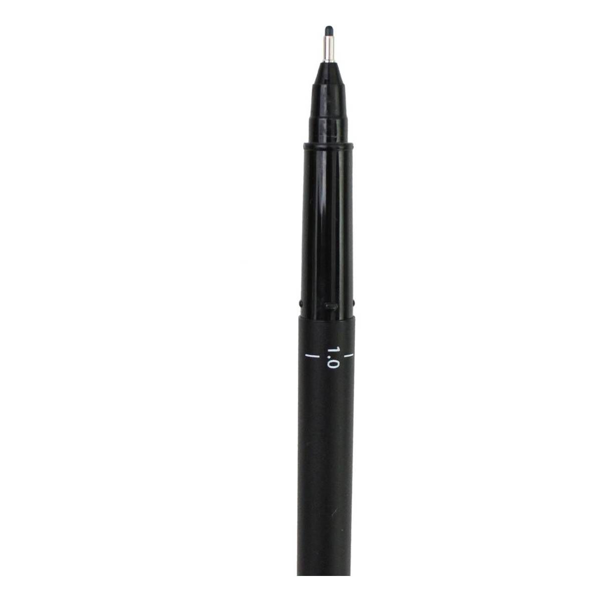 Black Fineliners 12 Pack | Hobbycraft