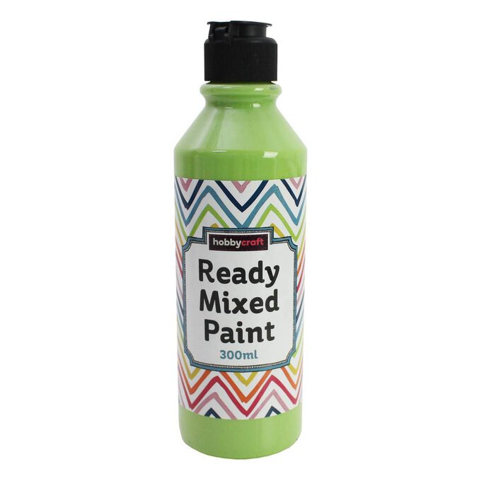 Light Green Ready Mixed Paint 300ml | Hobbycraft