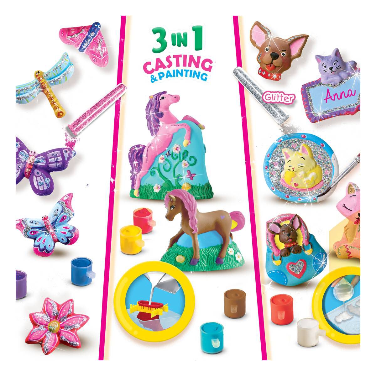 SES Creative 3-in-1 Casting and Painting Set | Hobbycraft