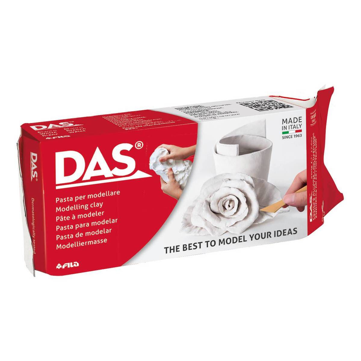 DAS White Air Drying Modelling Clay 500g | Hobbycraft