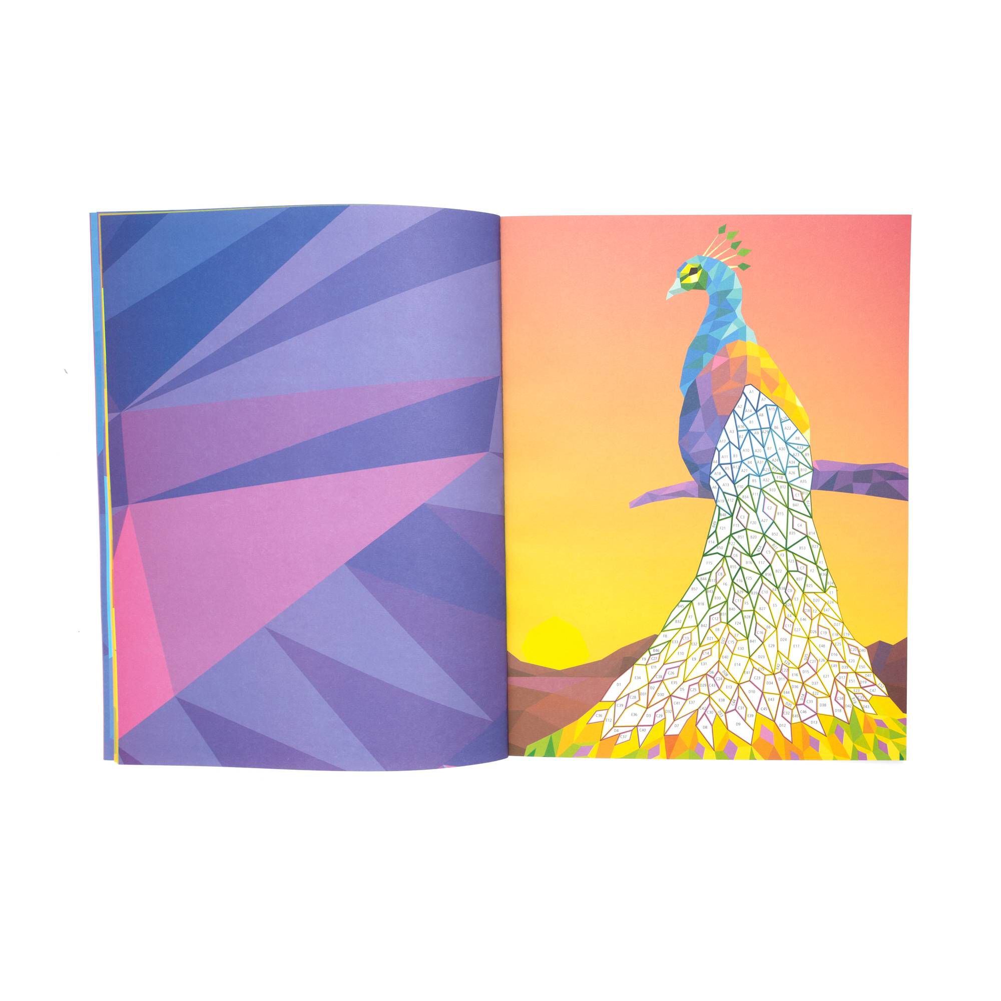 Neon Animals Creative Sticker Mosaics Book | Hobbycraft