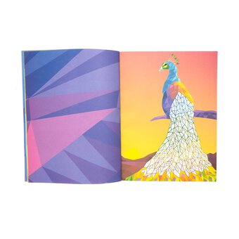 Neon Animals Creative Sticker Mosaics Book | Hobbycraft