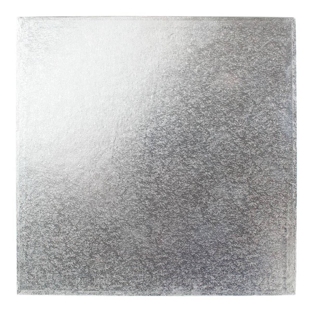 Silver 13 Inch Square Cake Board | Hobbycraft