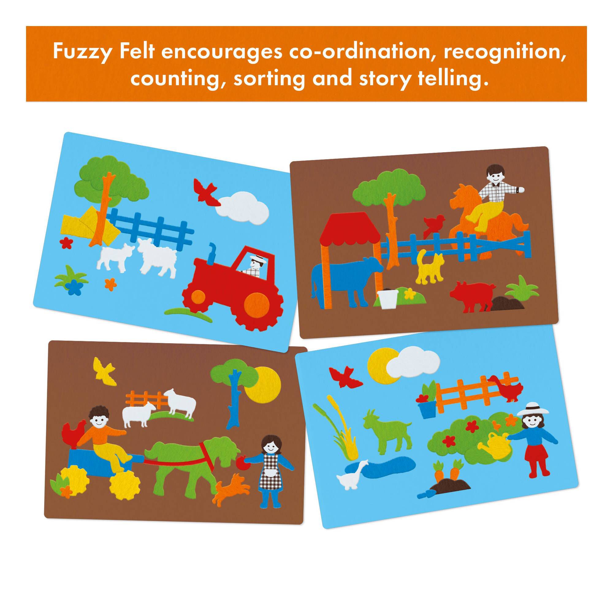 Fuzzy-Felt Farmyard | Hobbycraft