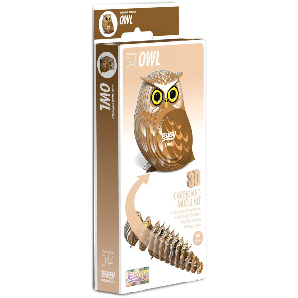 Eugy 3D Owl Model | Hobbycraft