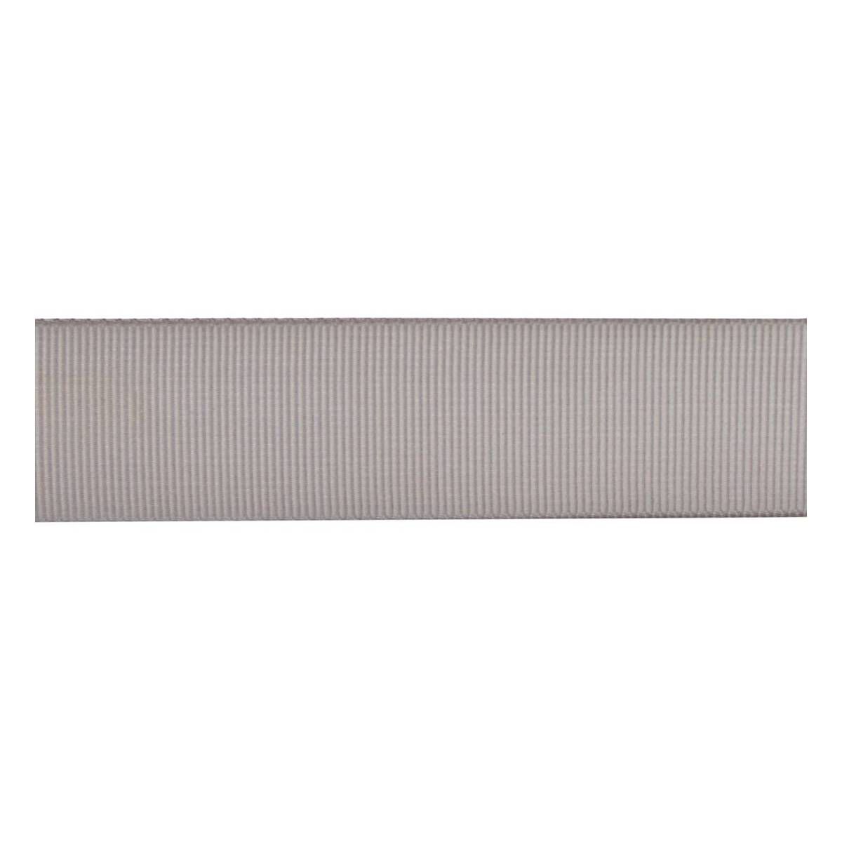 Grey Grosgrain Ribbon 25mm x 5m | Hobbycraft