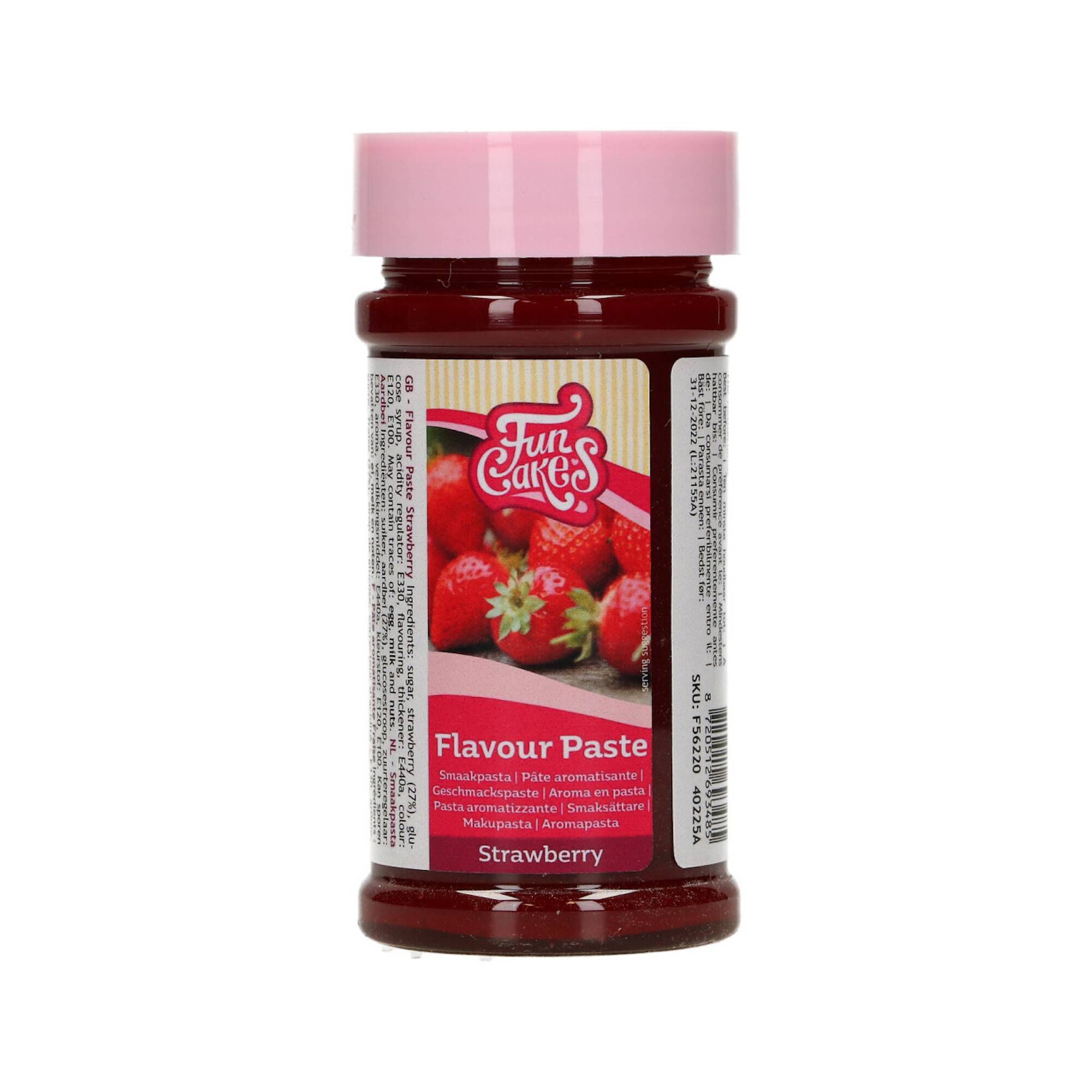 FunCakes Strawberry Flavour Paste 120g | Hobbycraft