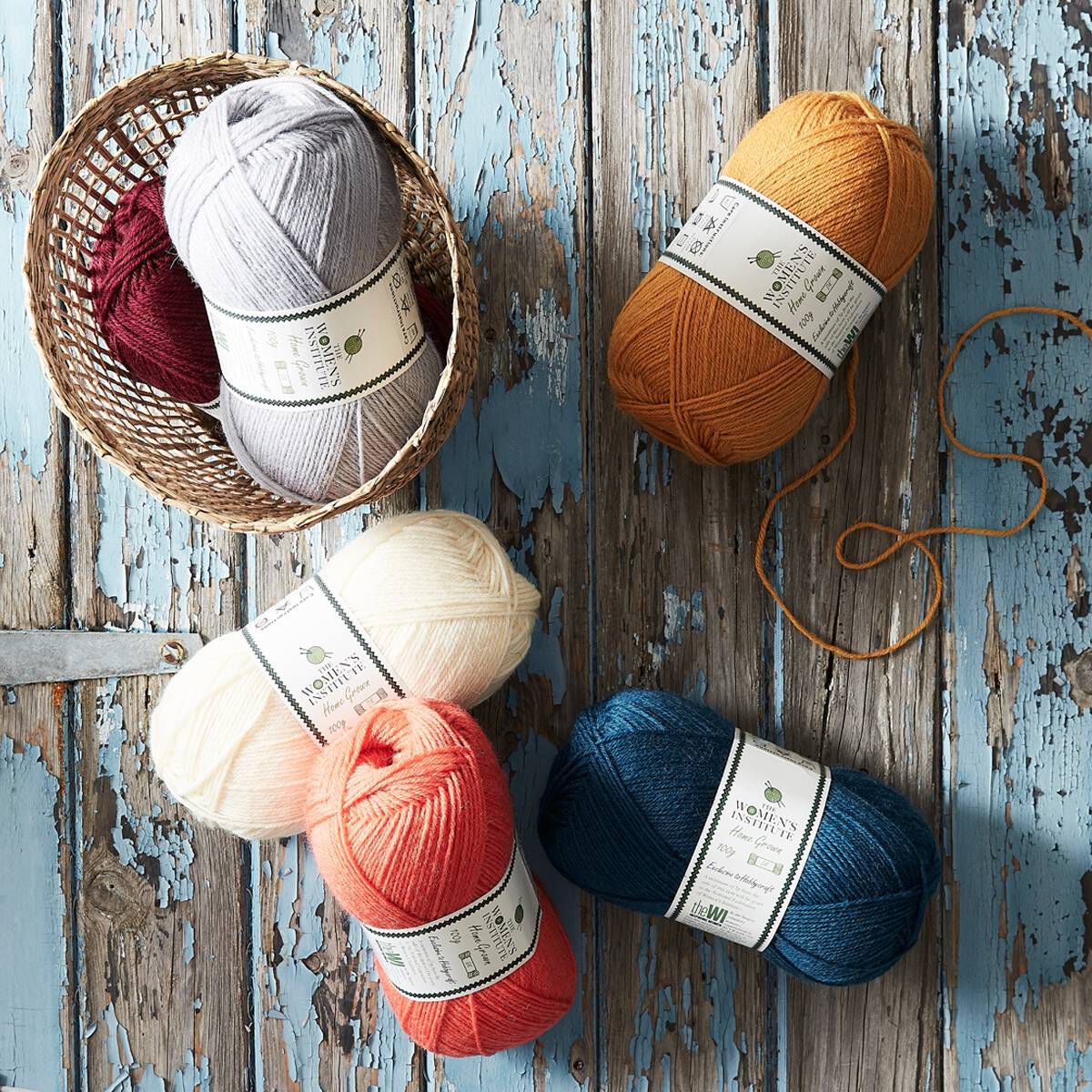 Women's Institute Plum Home Grown DK Yarn 100g | Hobbycraft