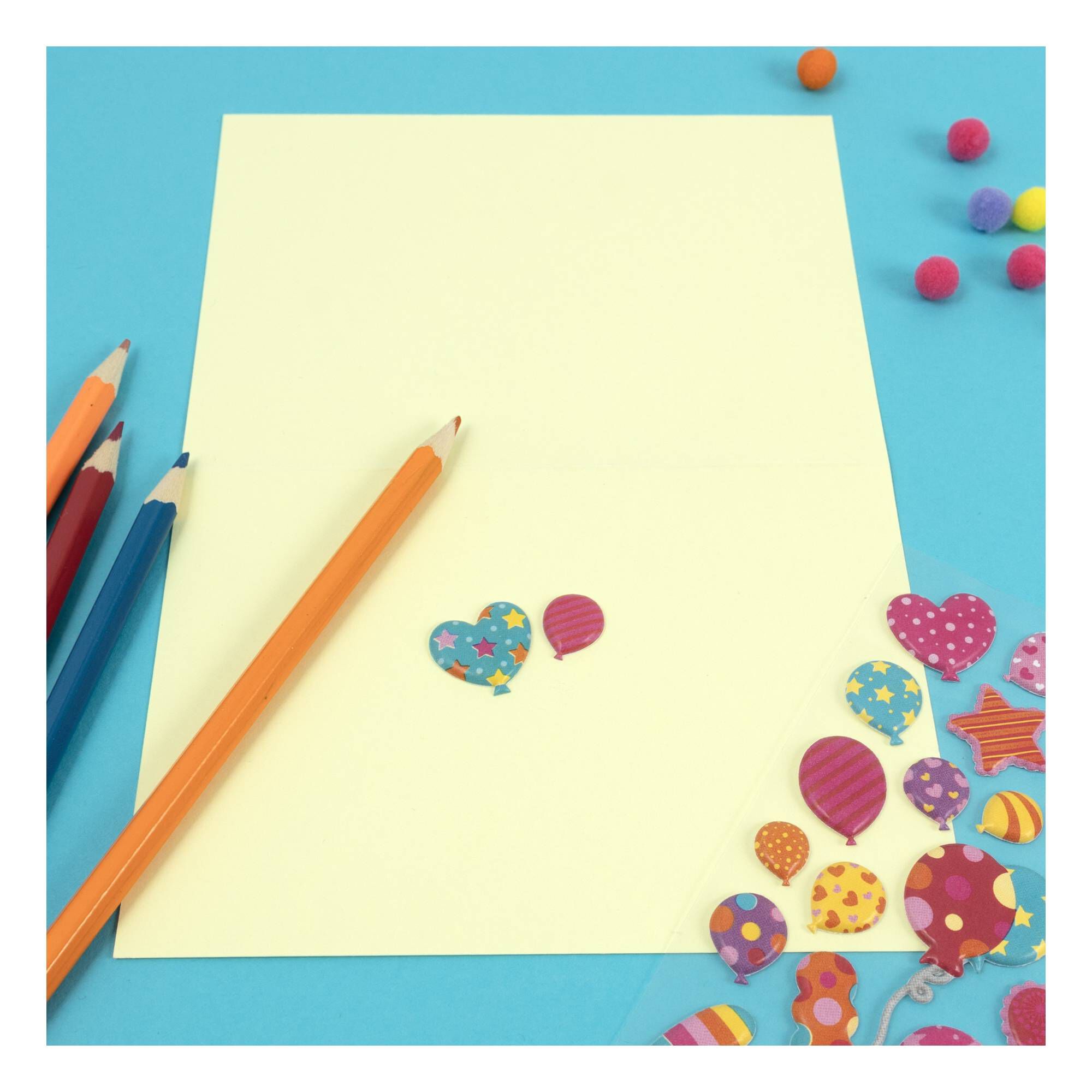 Balloon Puffy Stickers | Hobbycraft