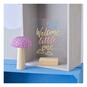 Clear Rectangle Acrylic Table Sign 20cm | Hobbycraft