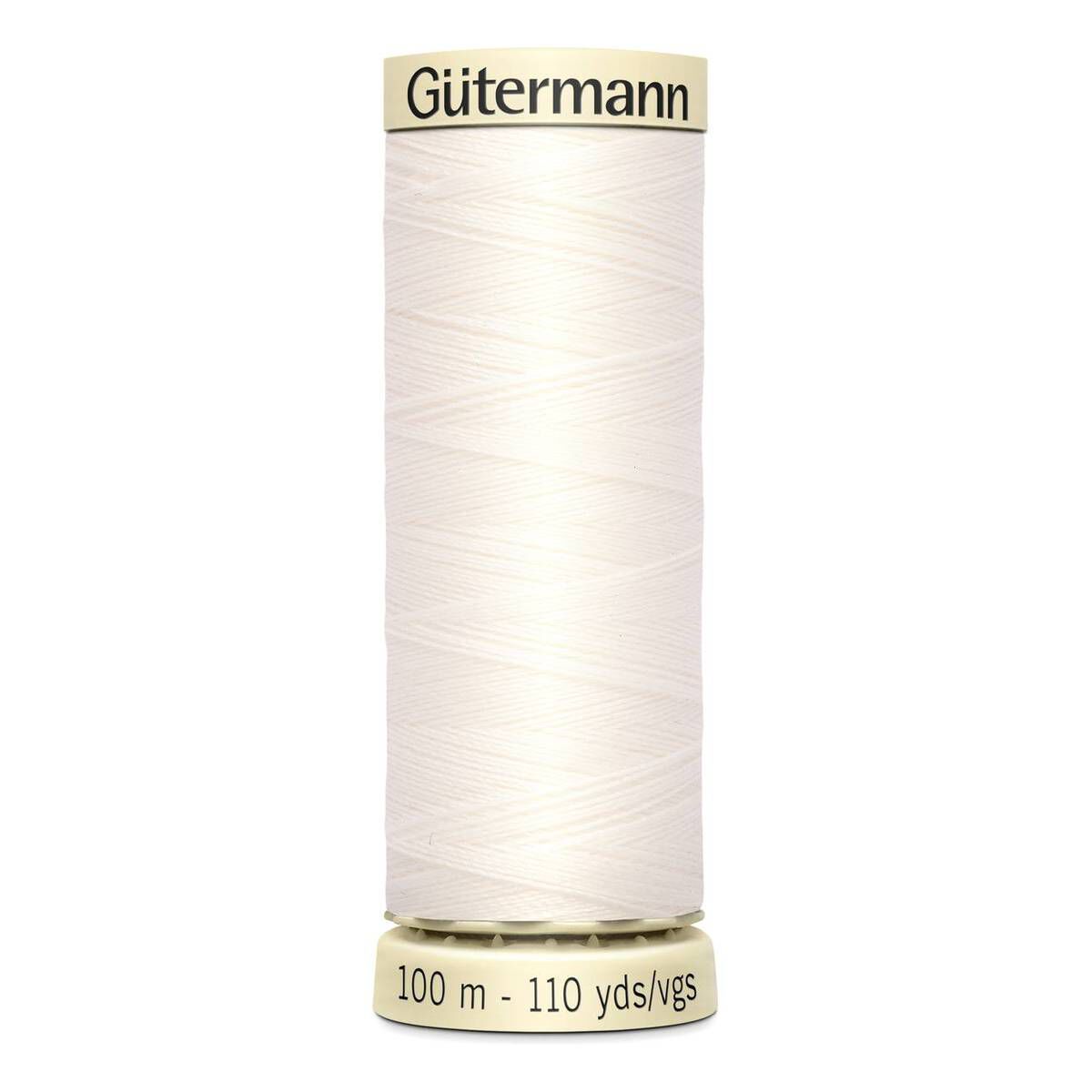 Gutermann White Sew All Thread 100m (111) | Hobbycraft
