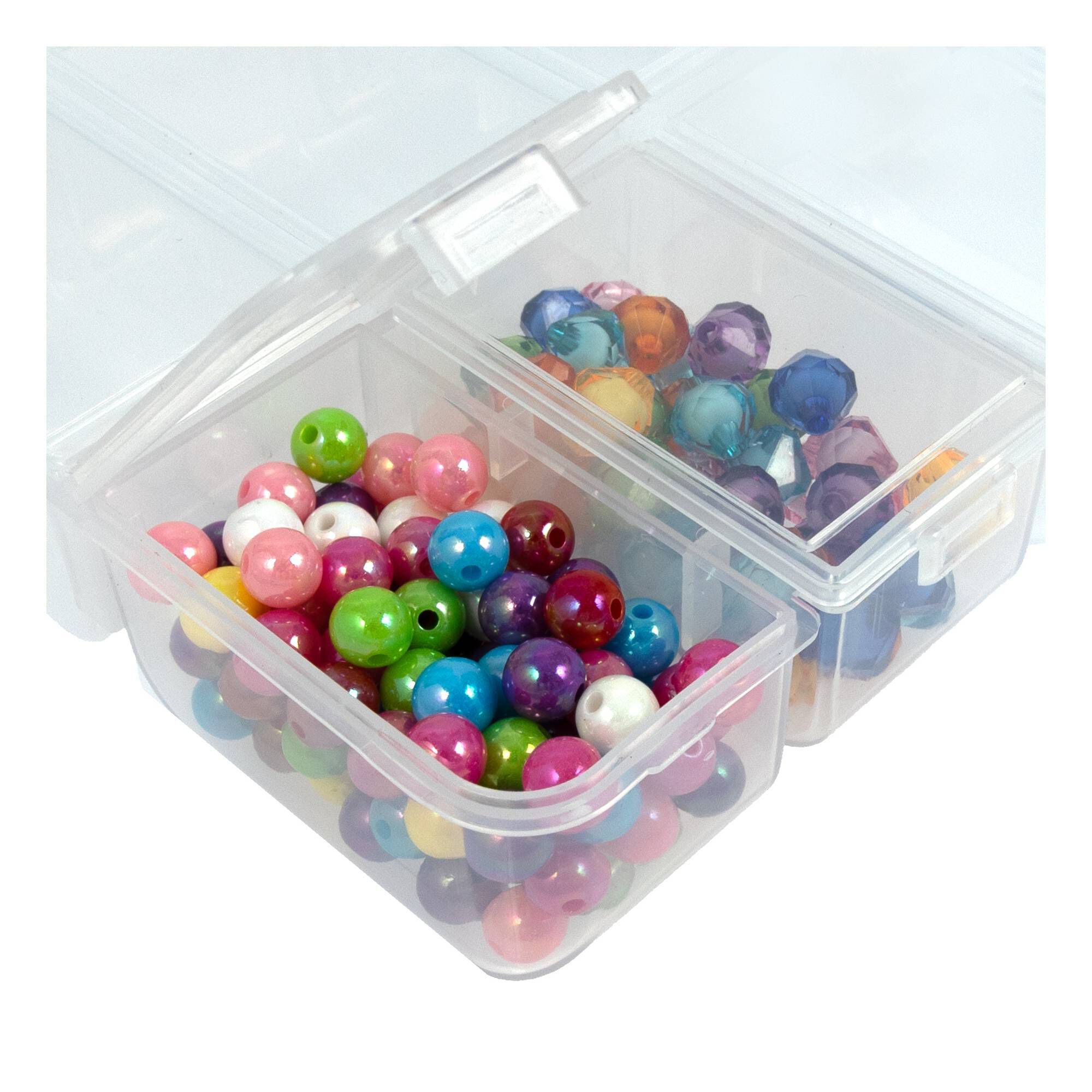 Clear Bead Storage Box 14 Compartments | Hobbycraft