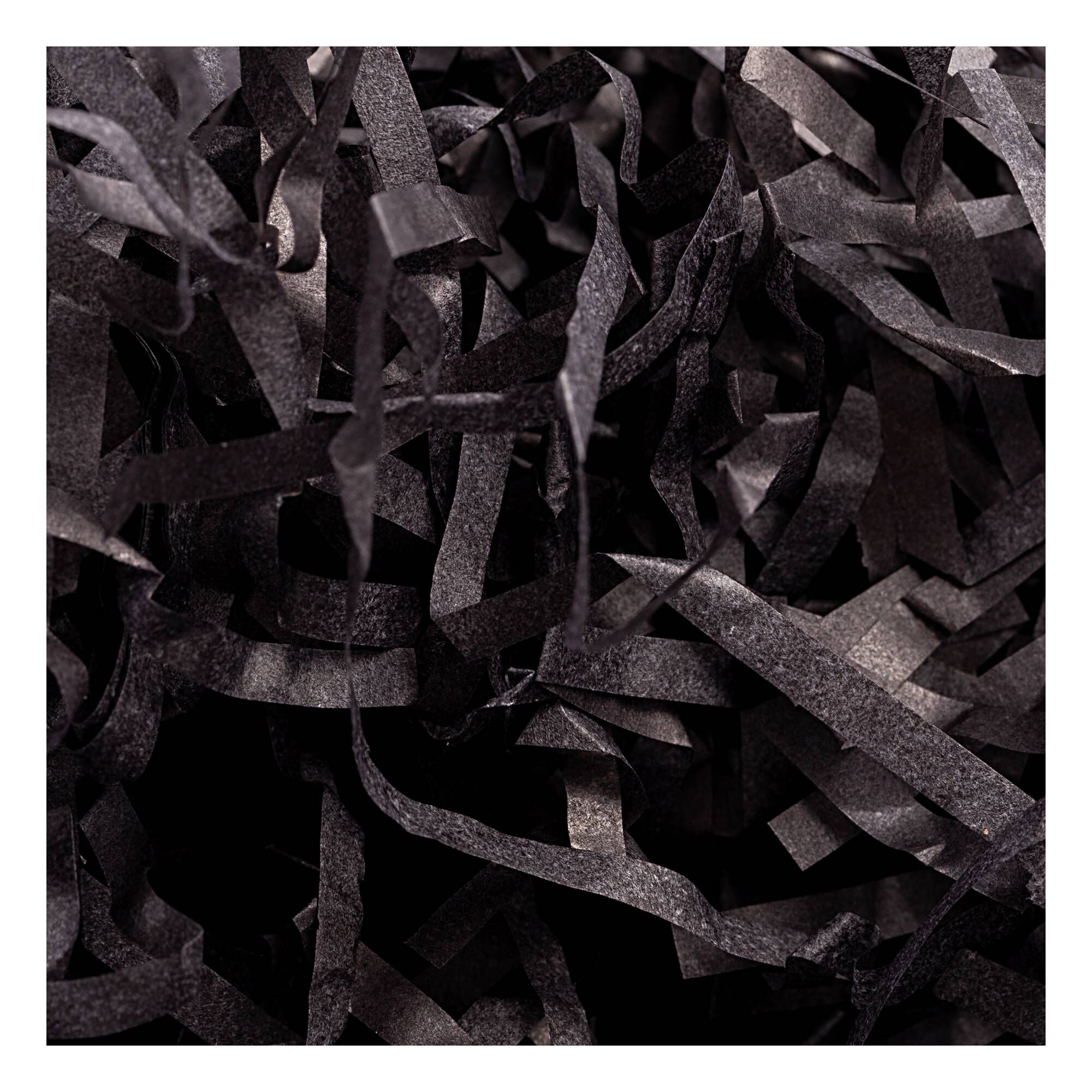 Deep Black Shredded Tissue Paper 25g | Hobbycraft