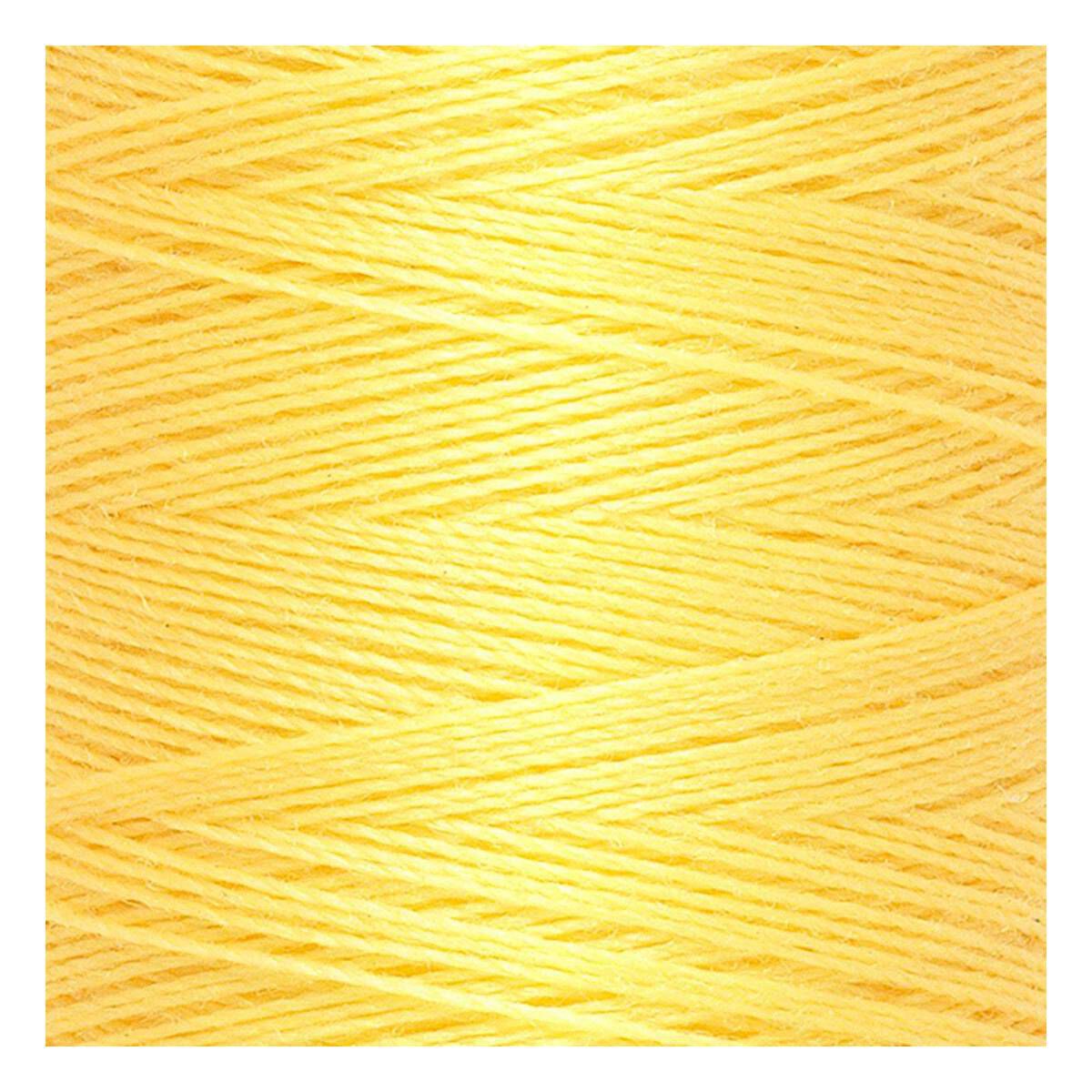 Gutermann Yellow Sew All Thread 100m (852) | Hobbycraft