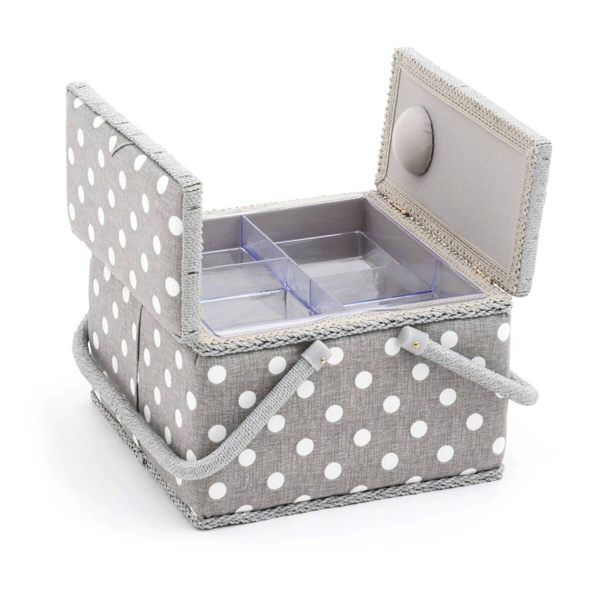 grey sewing box