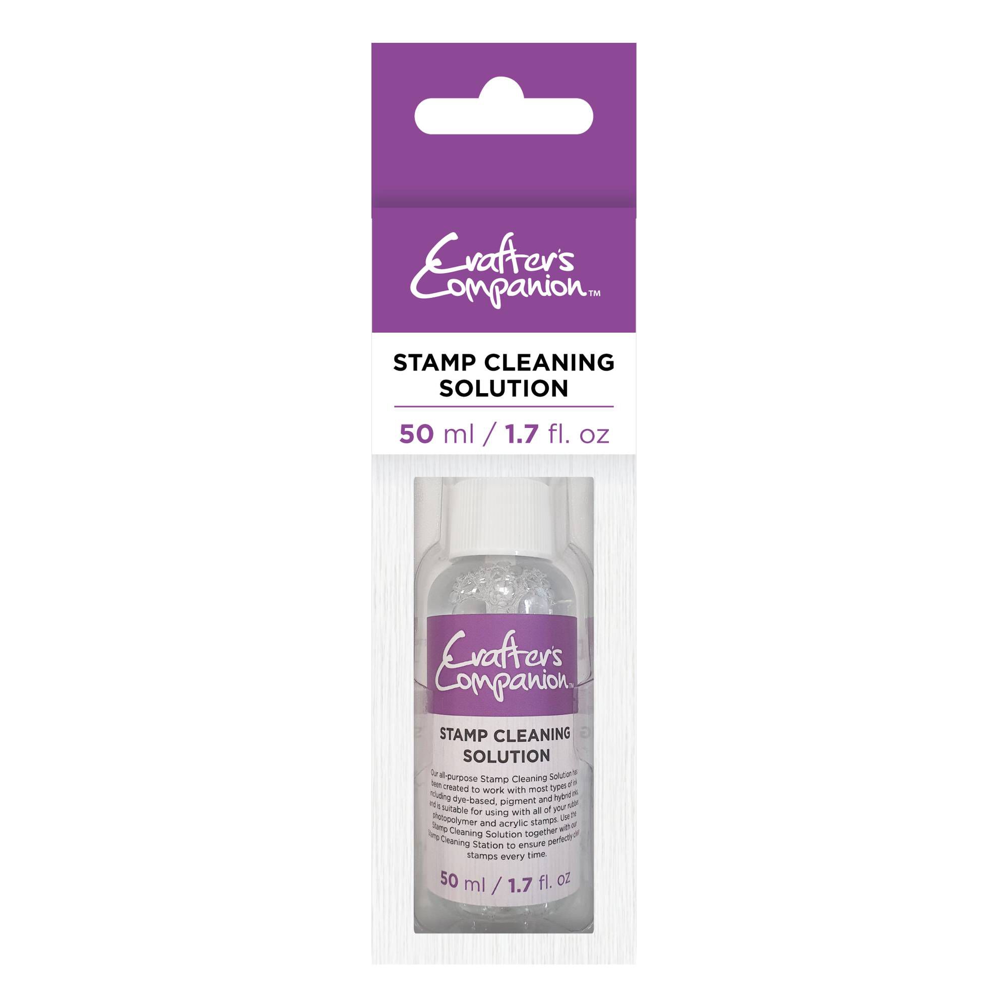 Crafter’s Companion Stamp Cleaning Solution 50ml | Hobbycraft