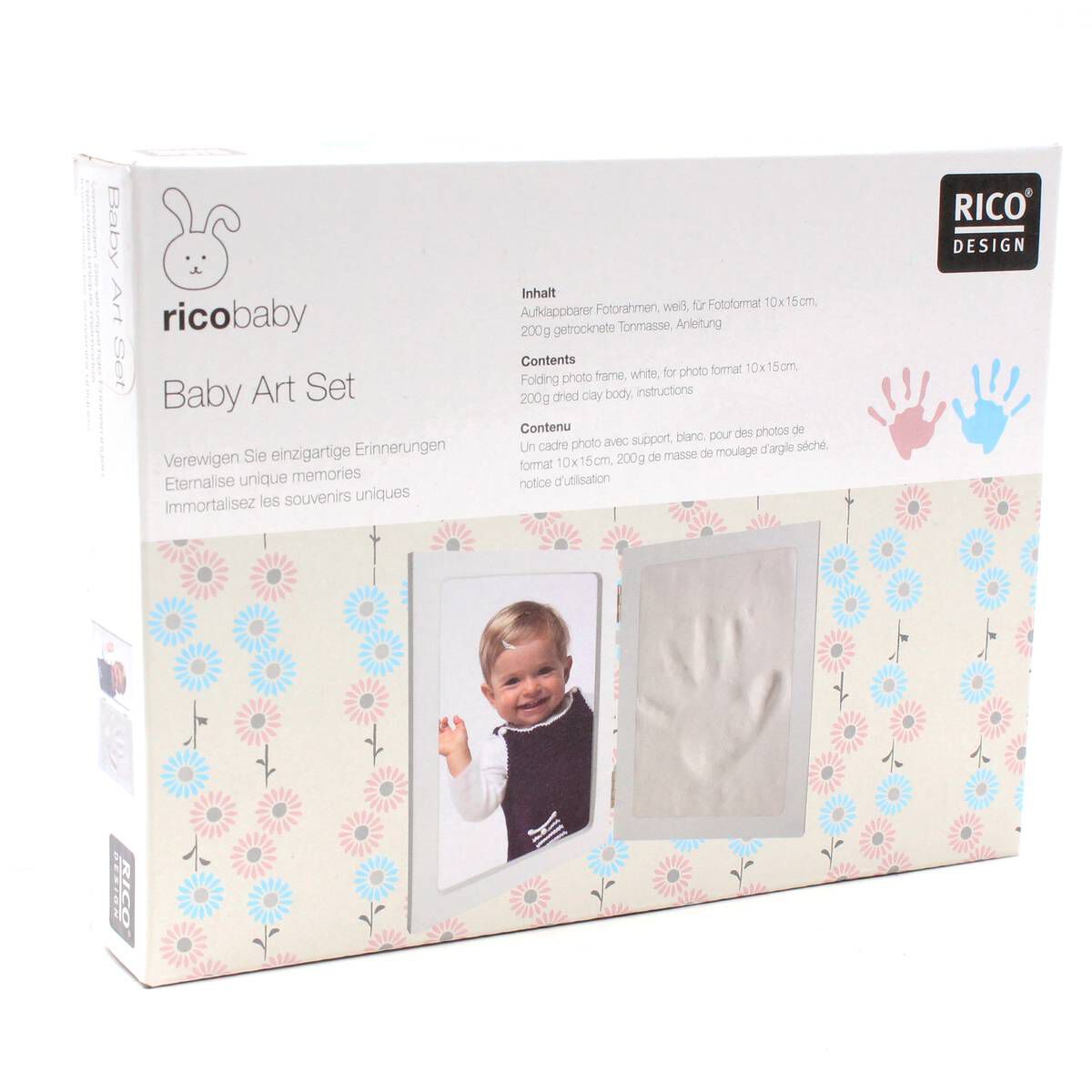 Baby Handprint Frame Art Set 15cm x 10cm | Hobbycraft
