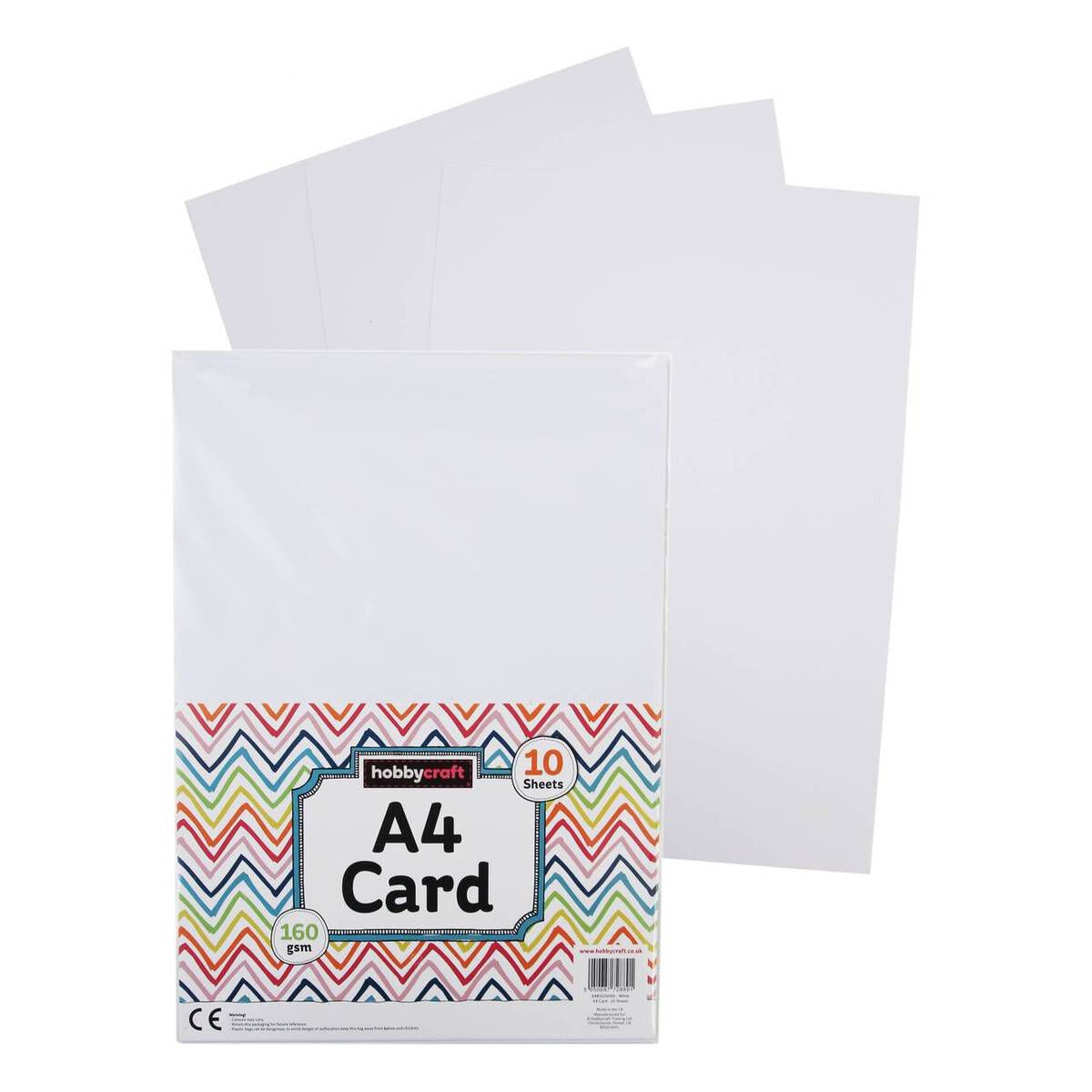 White Card A4 10 Pack | Hobbycraft