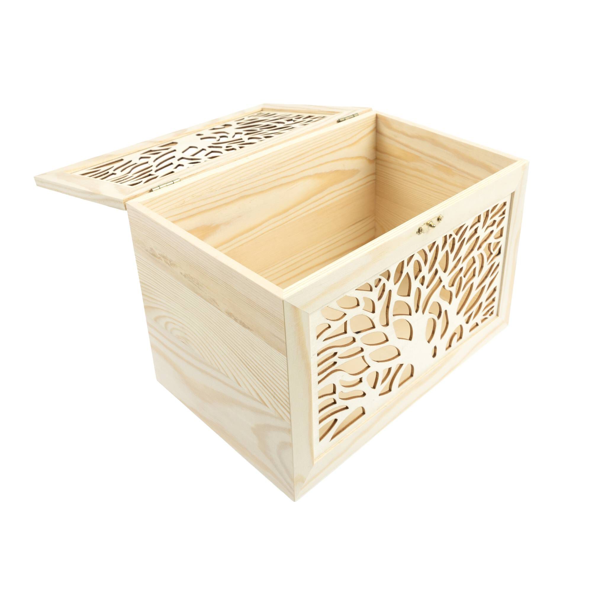 Tree of Life Wooden Box 27cm x 16cm x 17cm | Hobbycraft