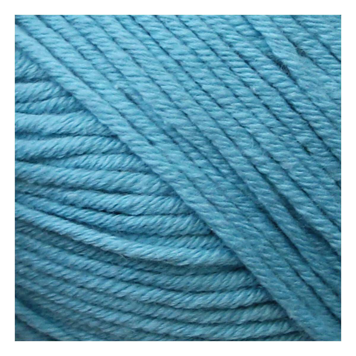 Knitcraft Bright Blue Cotton Blend Plain DK Yarn 100g | Hobbycraft