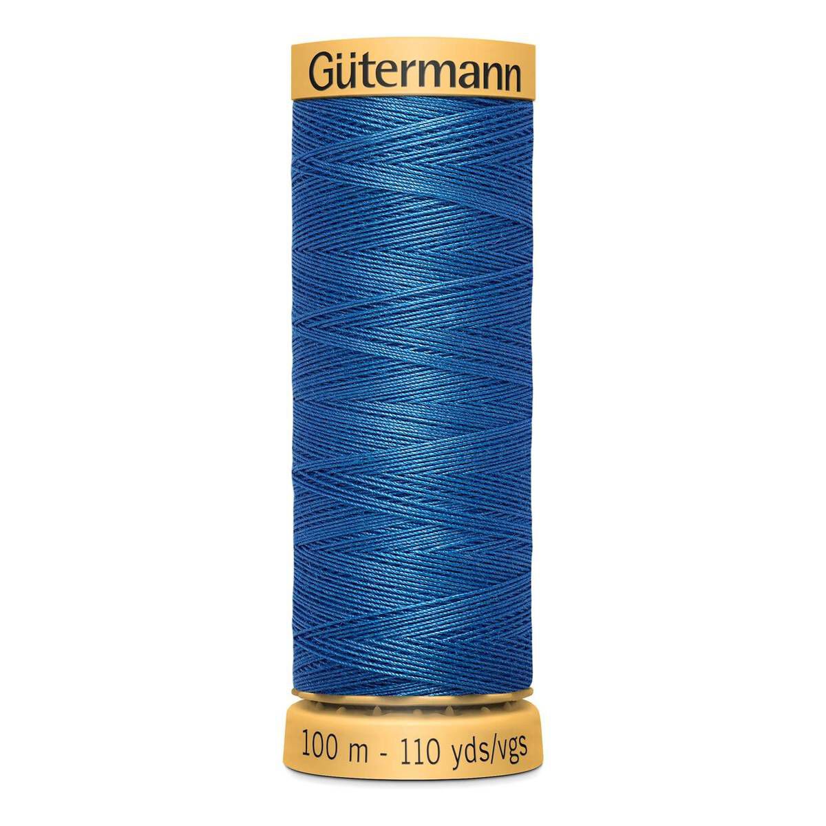 Gutermann Blue Cotton Thread 100m (5534) | Hobbycraft