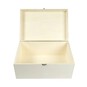 Wooden Storage Box 35cm x 25cm x 17cm | Hobbycraft