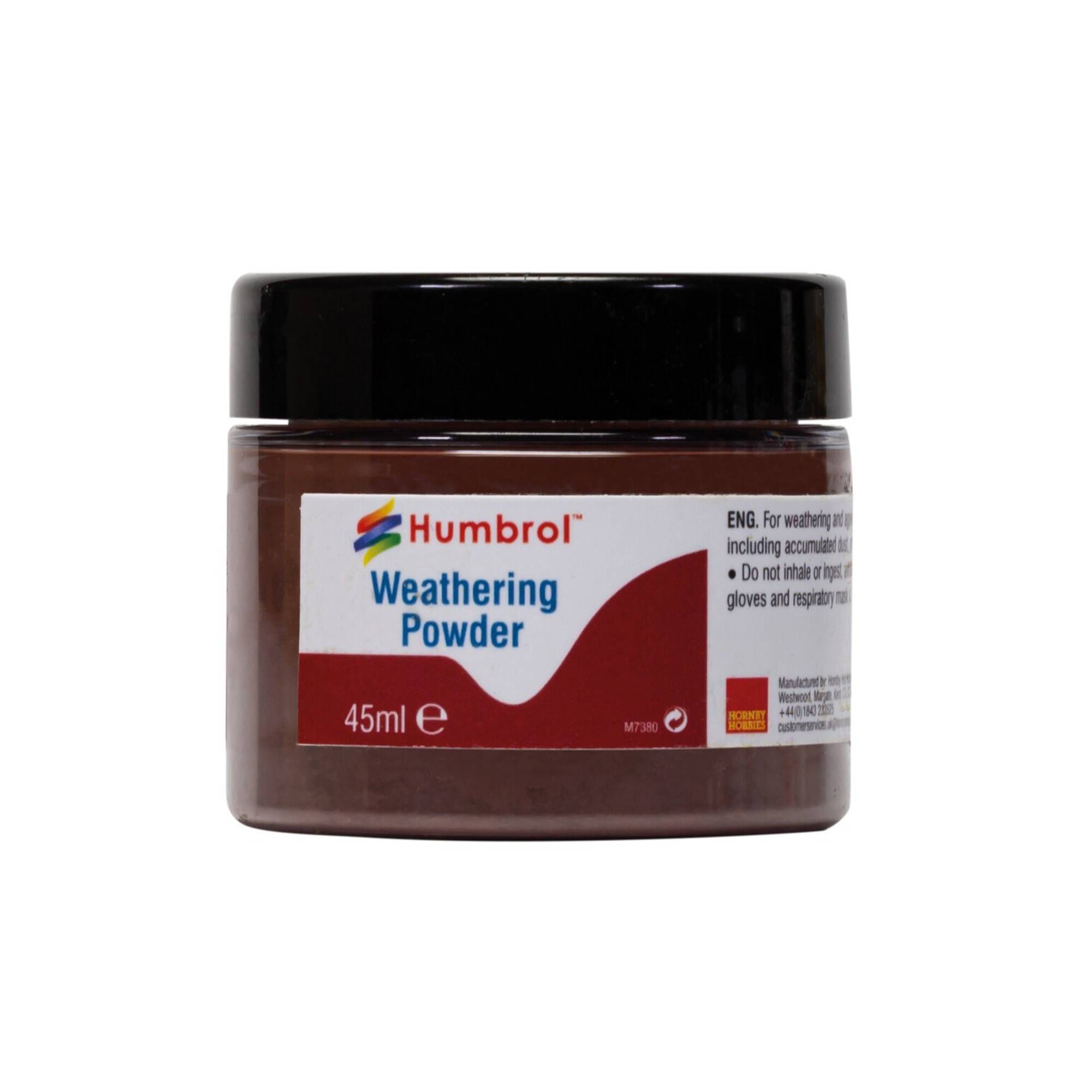 Humbrol Dark Earth Weathering Powder 45ml | Hobbycraft