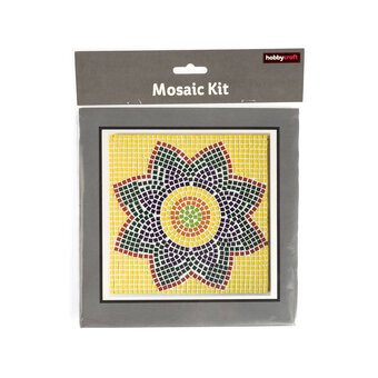 Large Primary Mandala Mosaic Kit 20cm | Hobbycraft