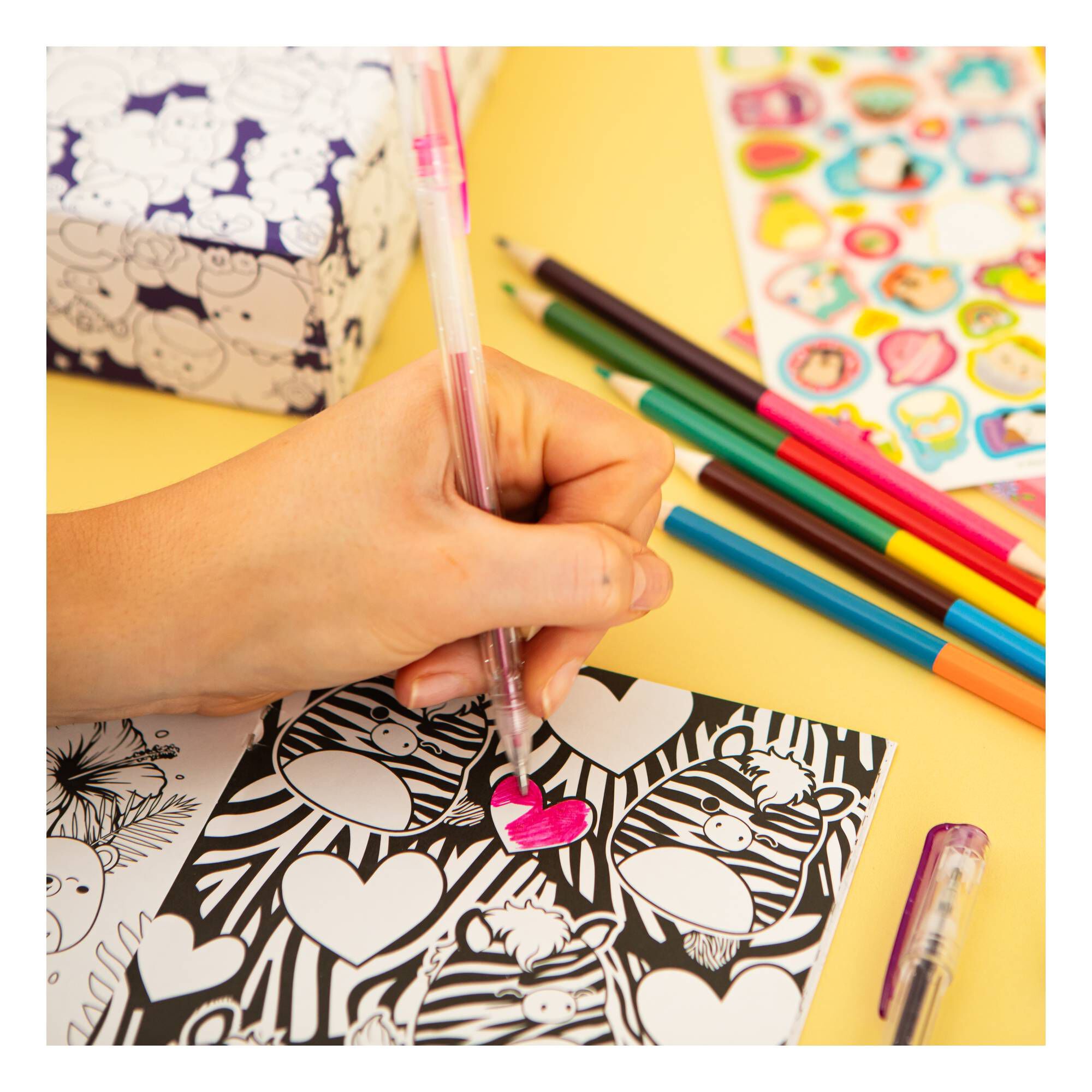 Original Squishmallows Colouring Case | Hobbycraft