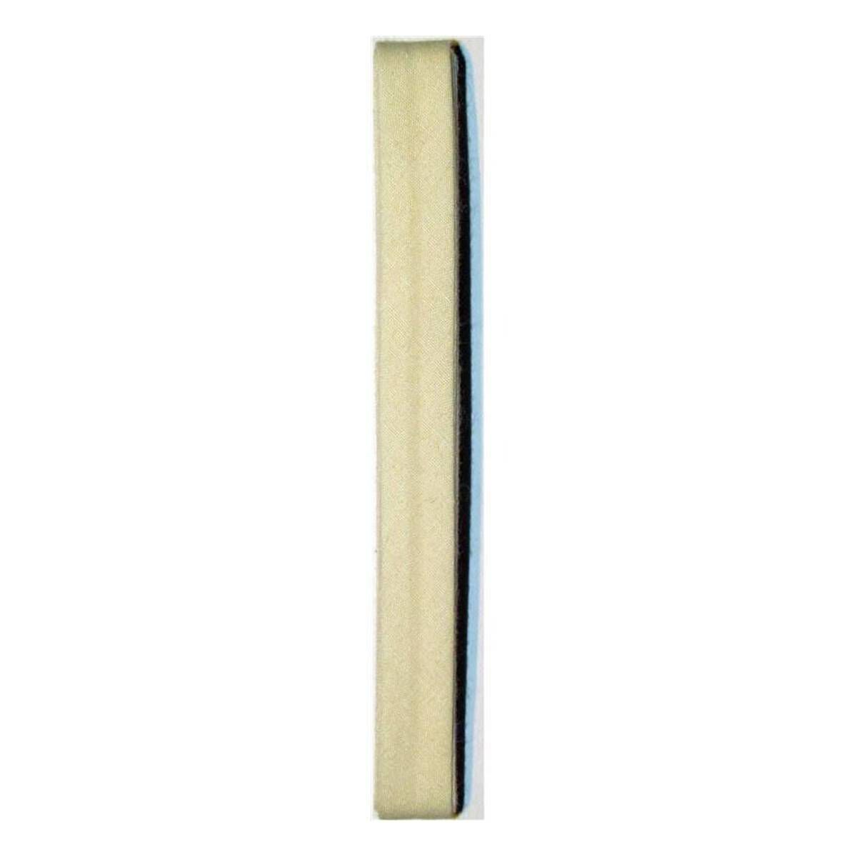 Ivory Poly Cotton Bias Binding 12mm x 2.5m | Hobbycraft