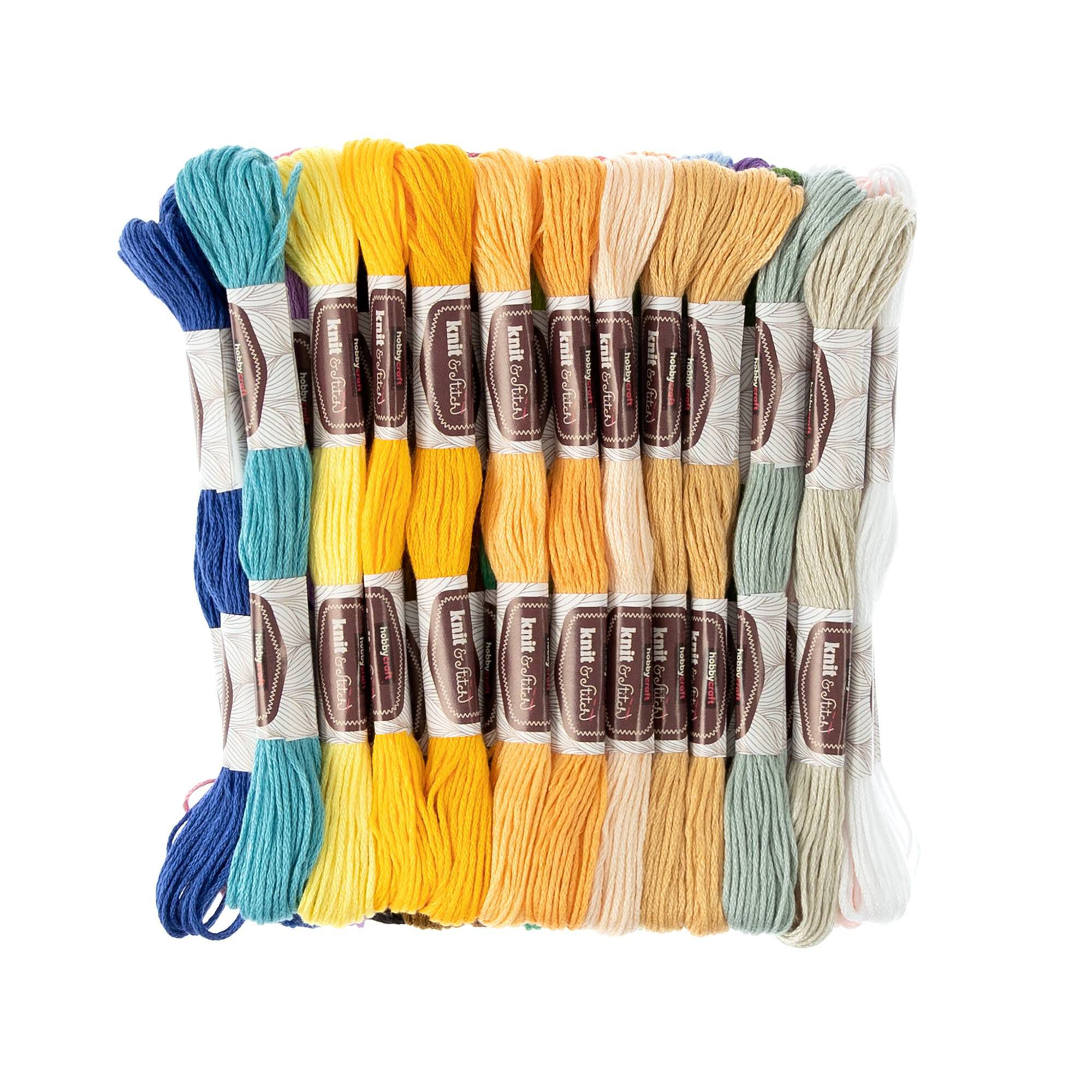 Bright Embroidery Floss 8m 36 Pack | Hobbycraft