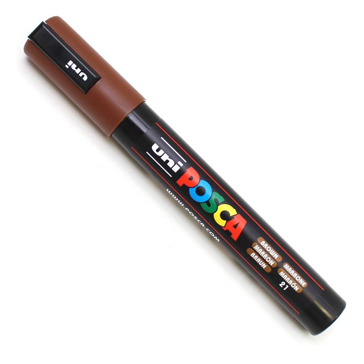 Uni-ball Brown Posca Marker PC-5M | Hobbycraft