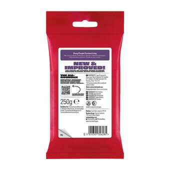 Renshaw Ready To Roll Deep Purple Icing 250g | Hobbycraft