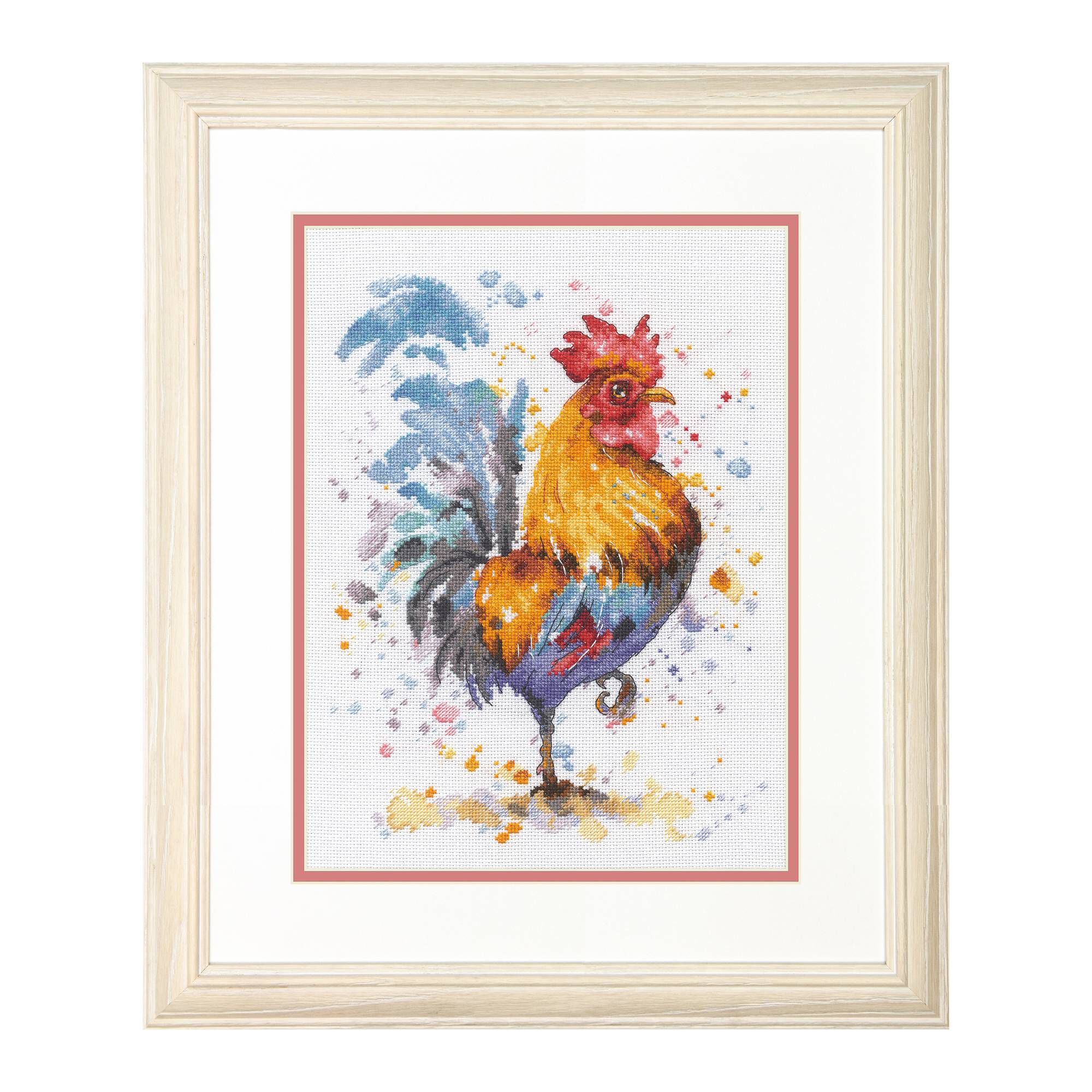 Dimensions Rooster Counted Cross Stitch Kit 23cm x 32cm | Hobbycraft
