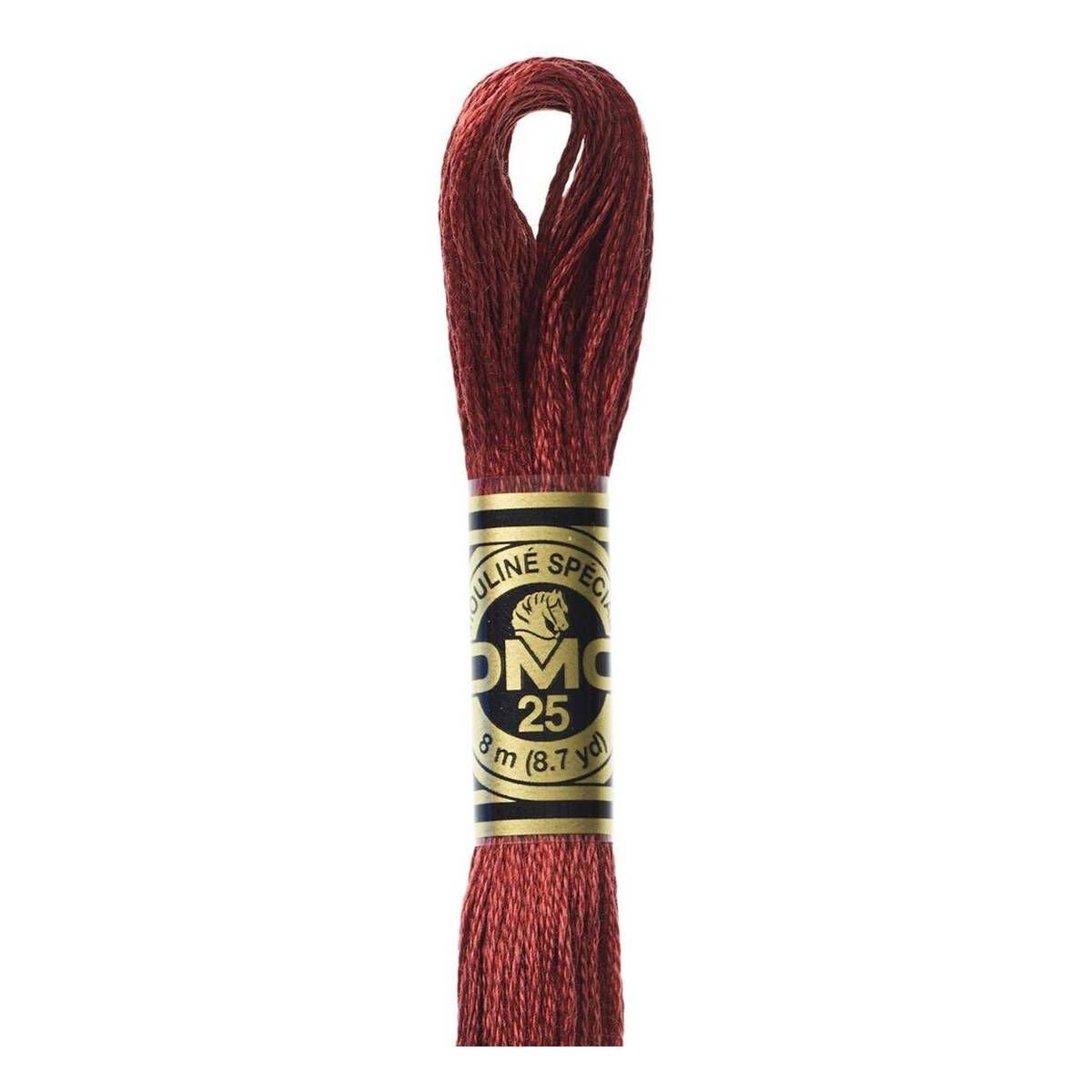 DMC Red Mouline Special 25 Cotton Thread 8m (221) | Hobbycraft