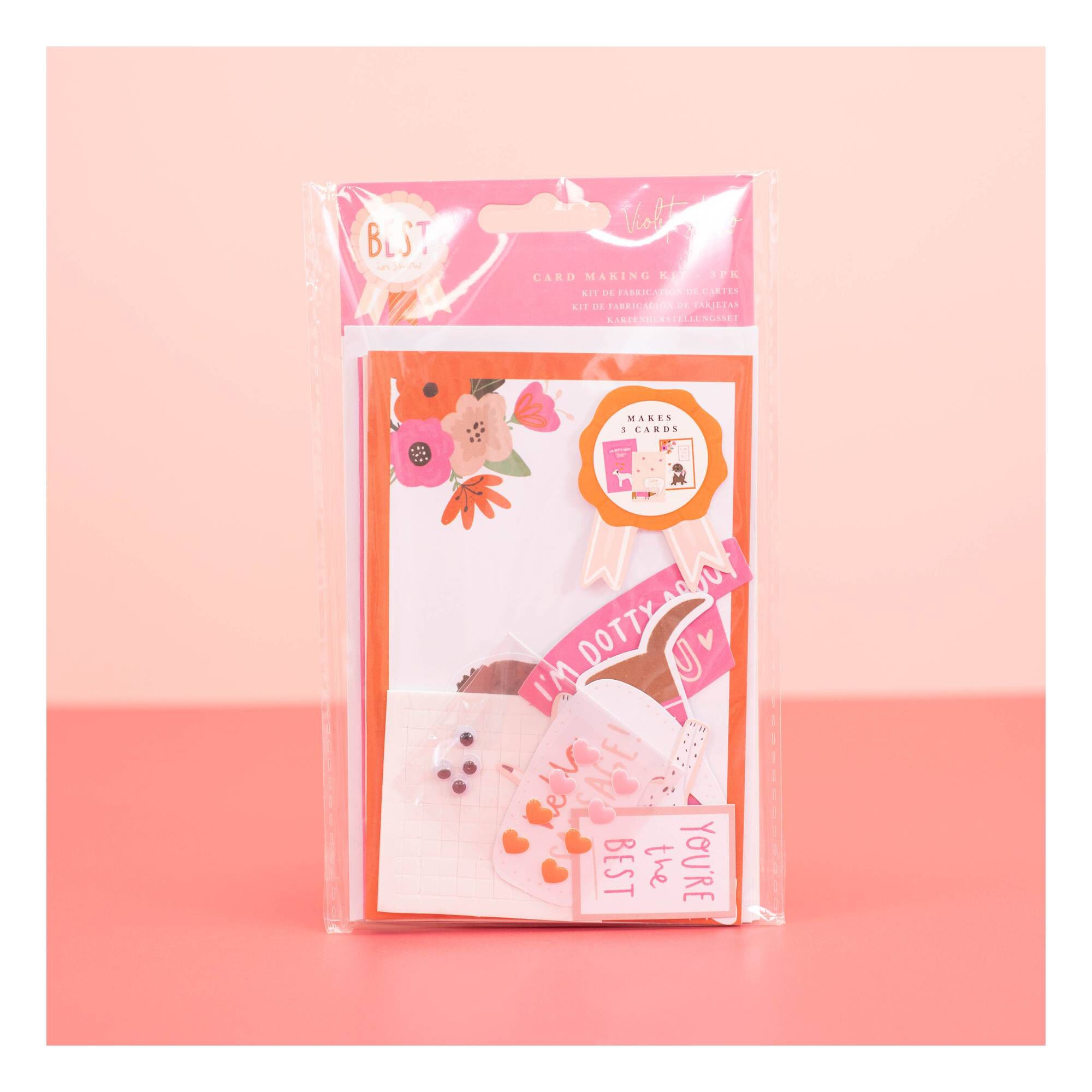 Violet Studio Best in Show Card Making Kit 3 Pack | Hobbycraft